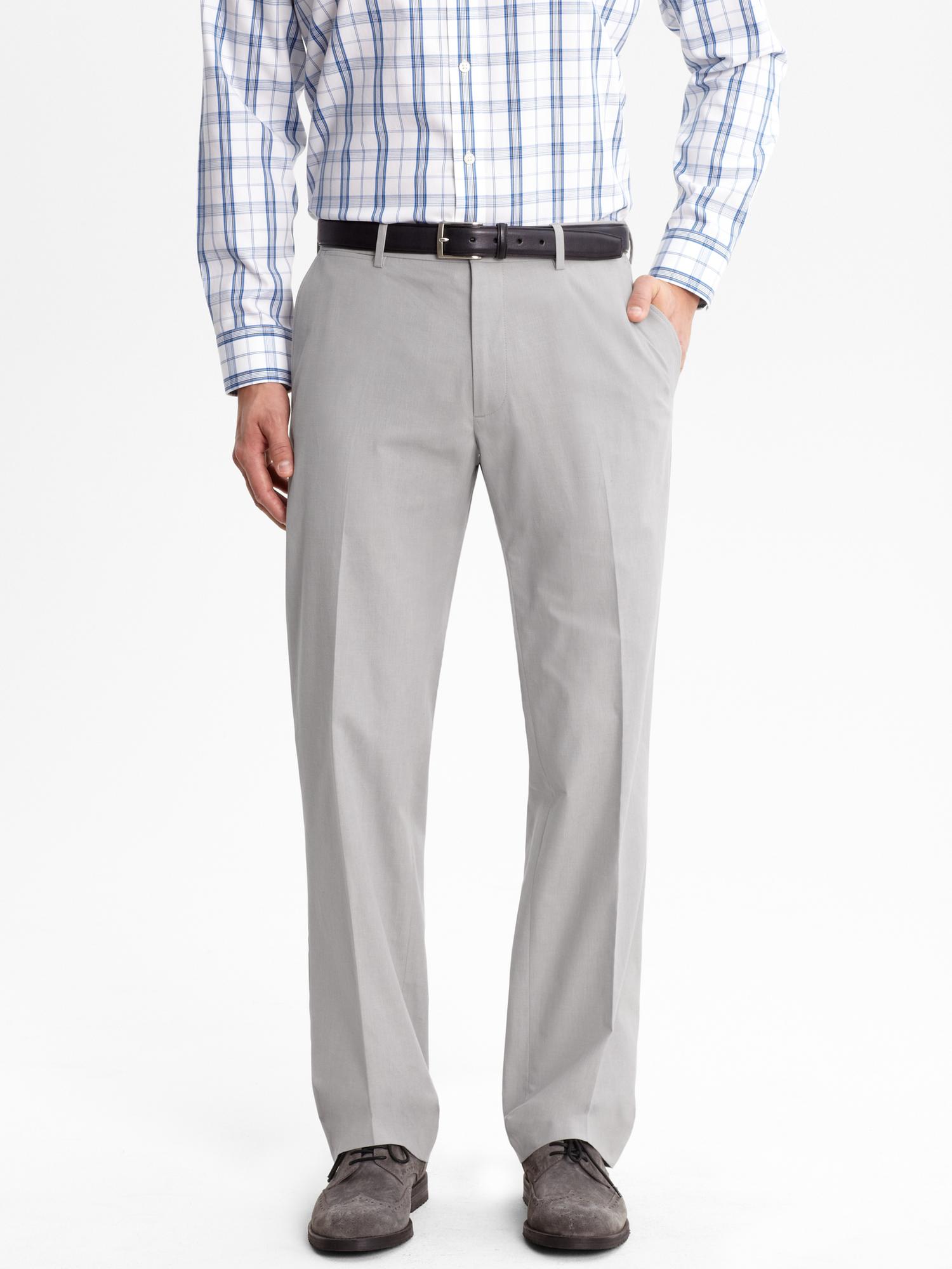 Classic fit cotton pant | Banana Republic