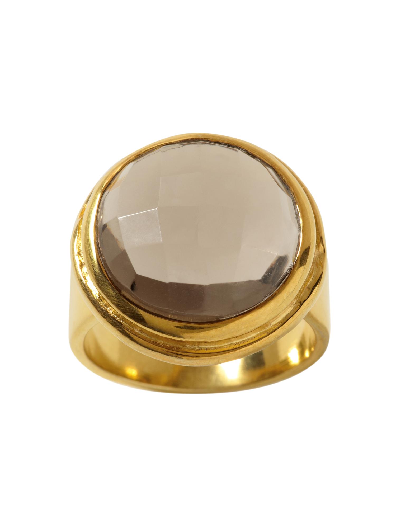 Faceted stone cocktail ring | Banana Republic