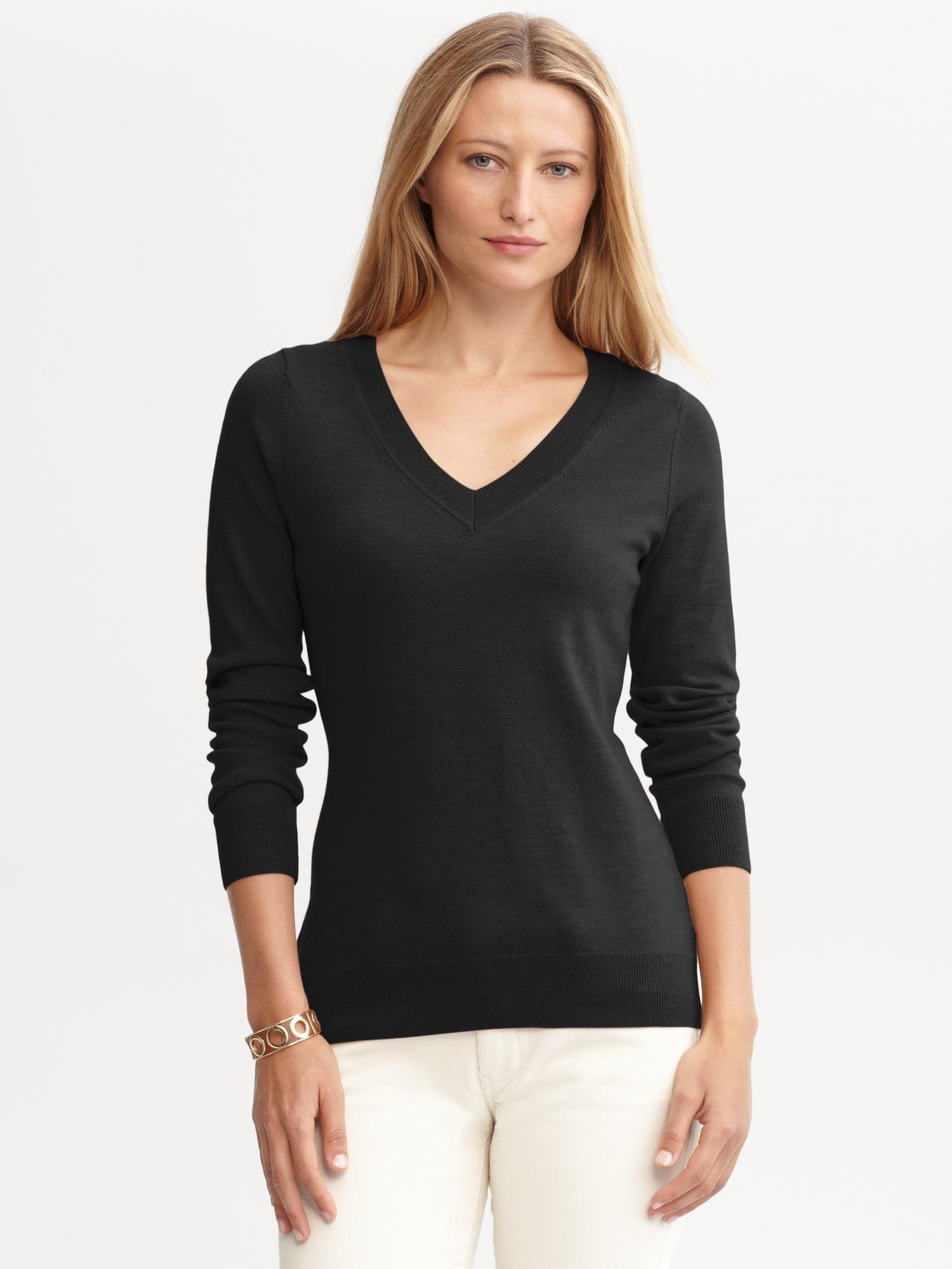 Merino v-neck | Banana Republic