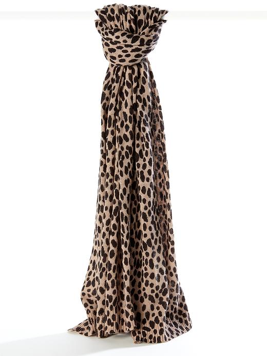 Dolores leopard print scarf | Banana Republic