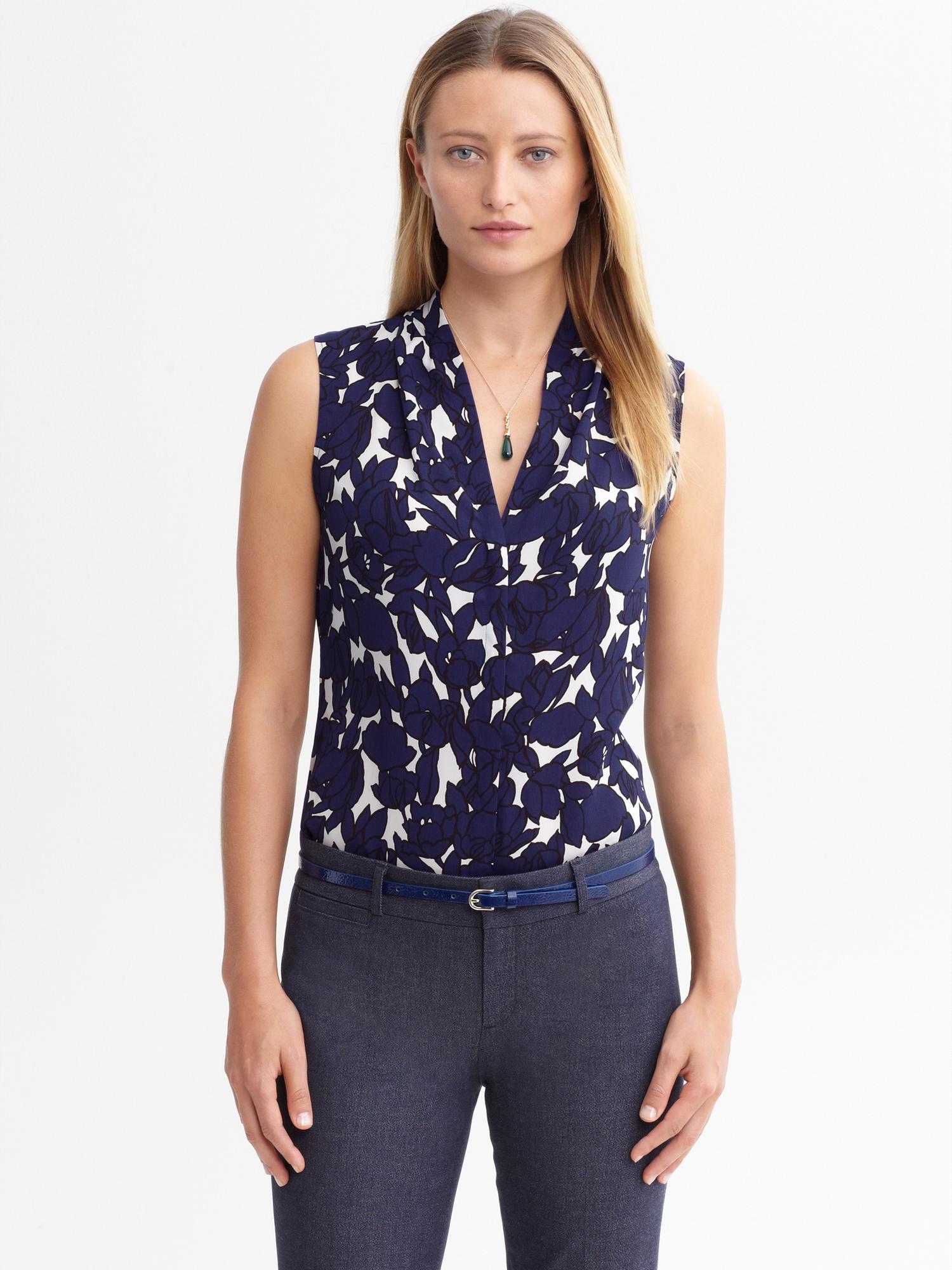 Jessica floral tank | Banana Republic