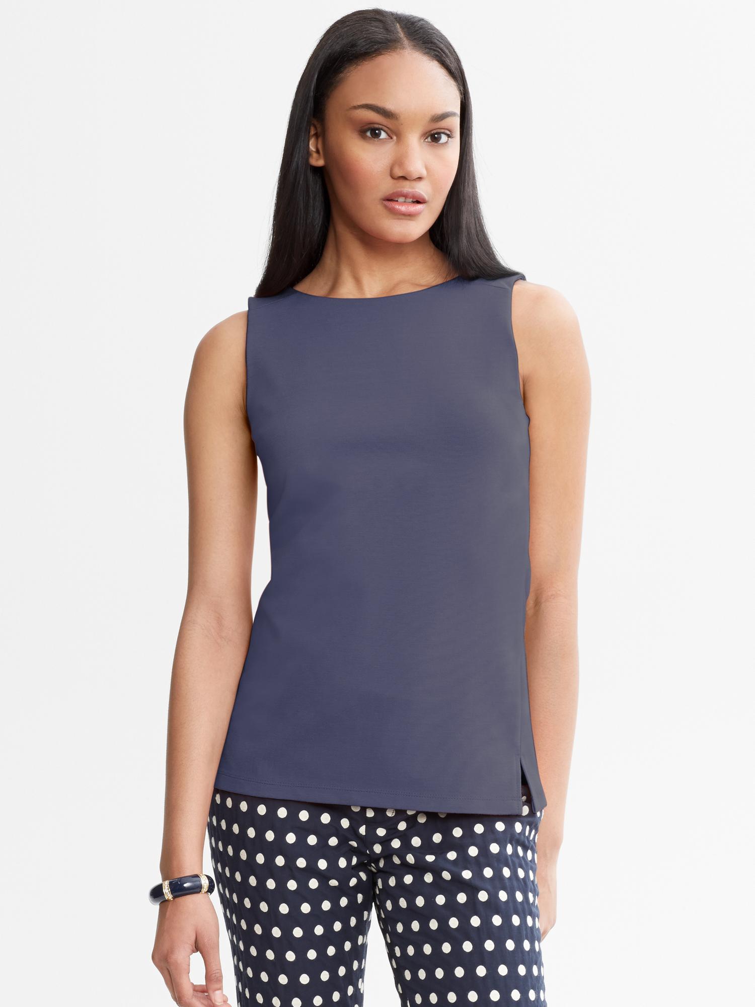 Mad Men® Collection Sleeveless Shell | Banana Republic