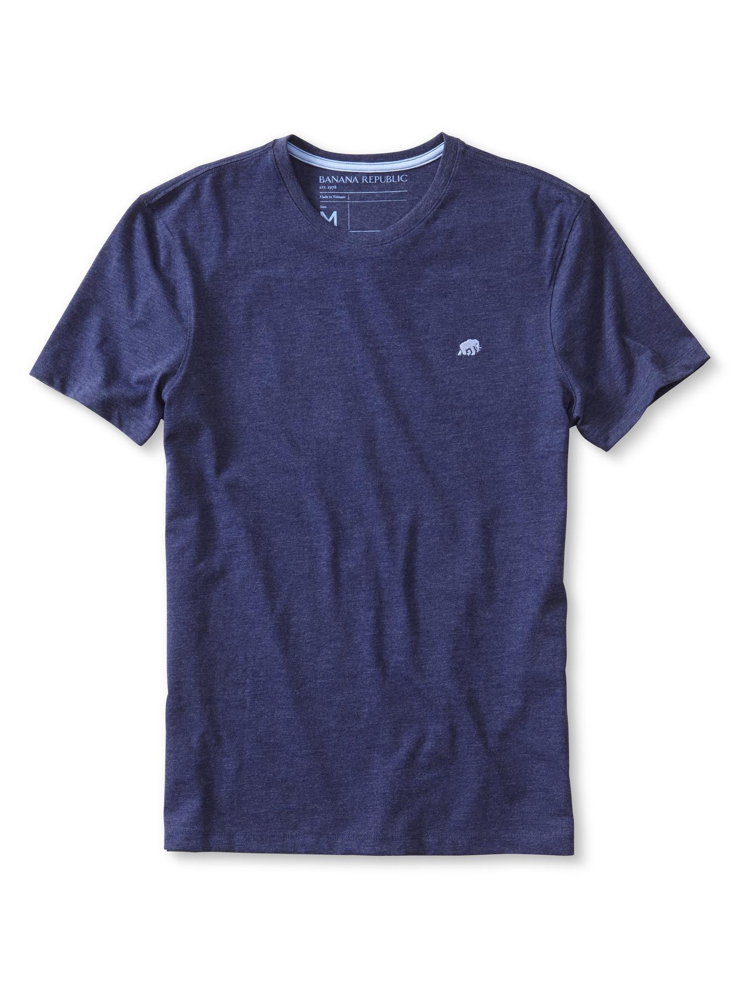 Signature Crew-Neck Tee | Banana Republic