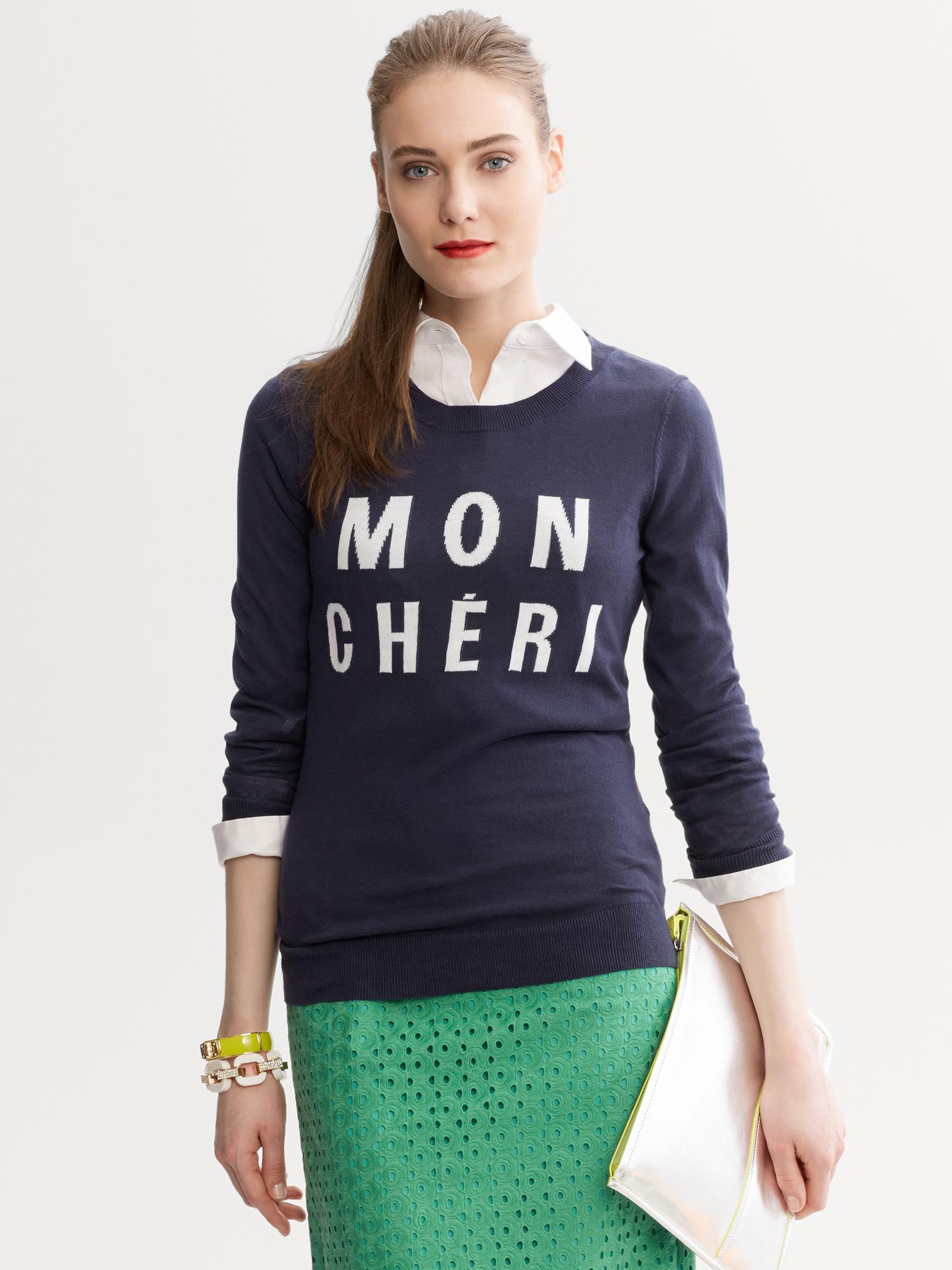 "Mon Cheri" Pullover | Banana Republic