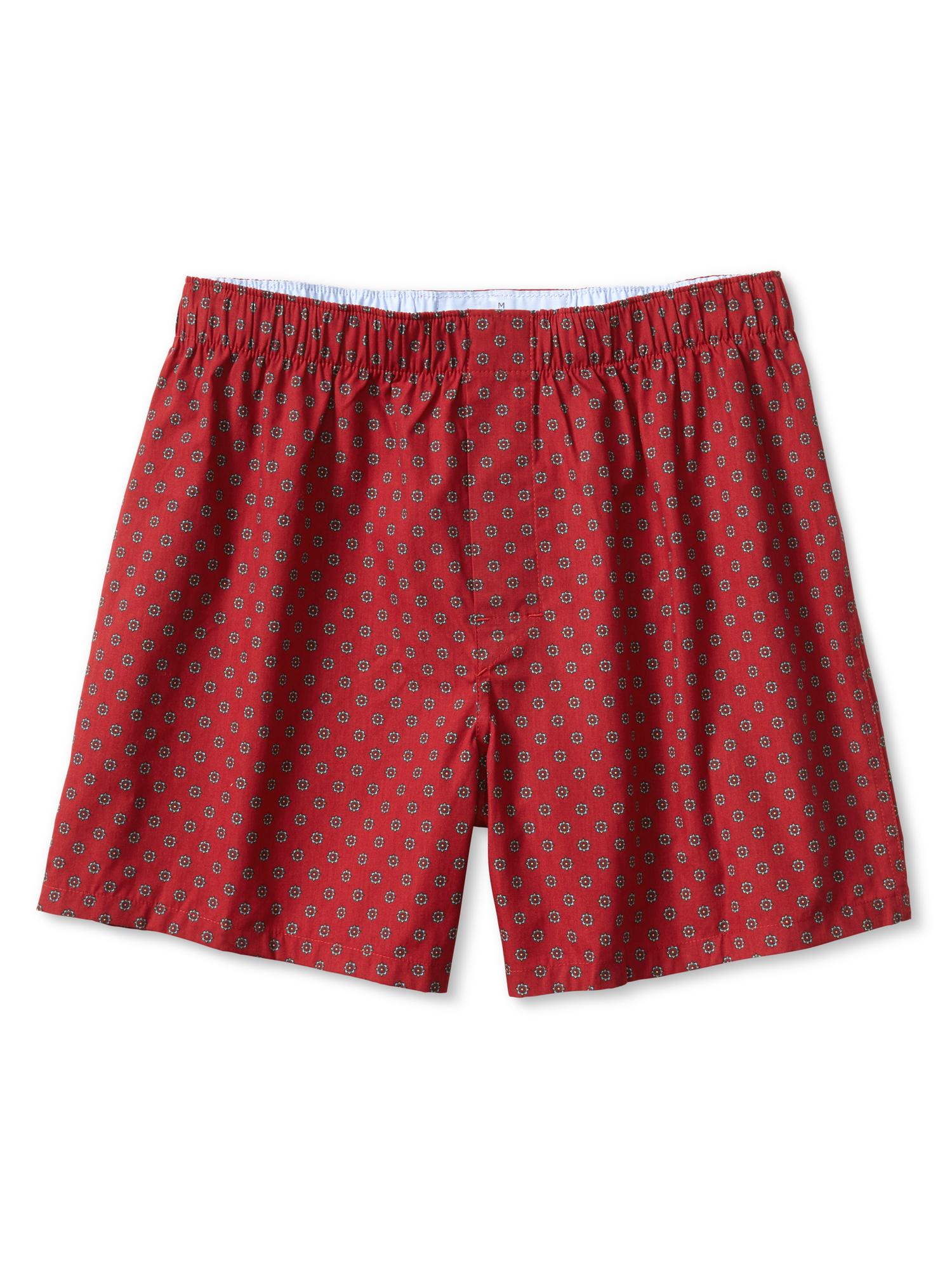Red Print Boxer | Banana Republic