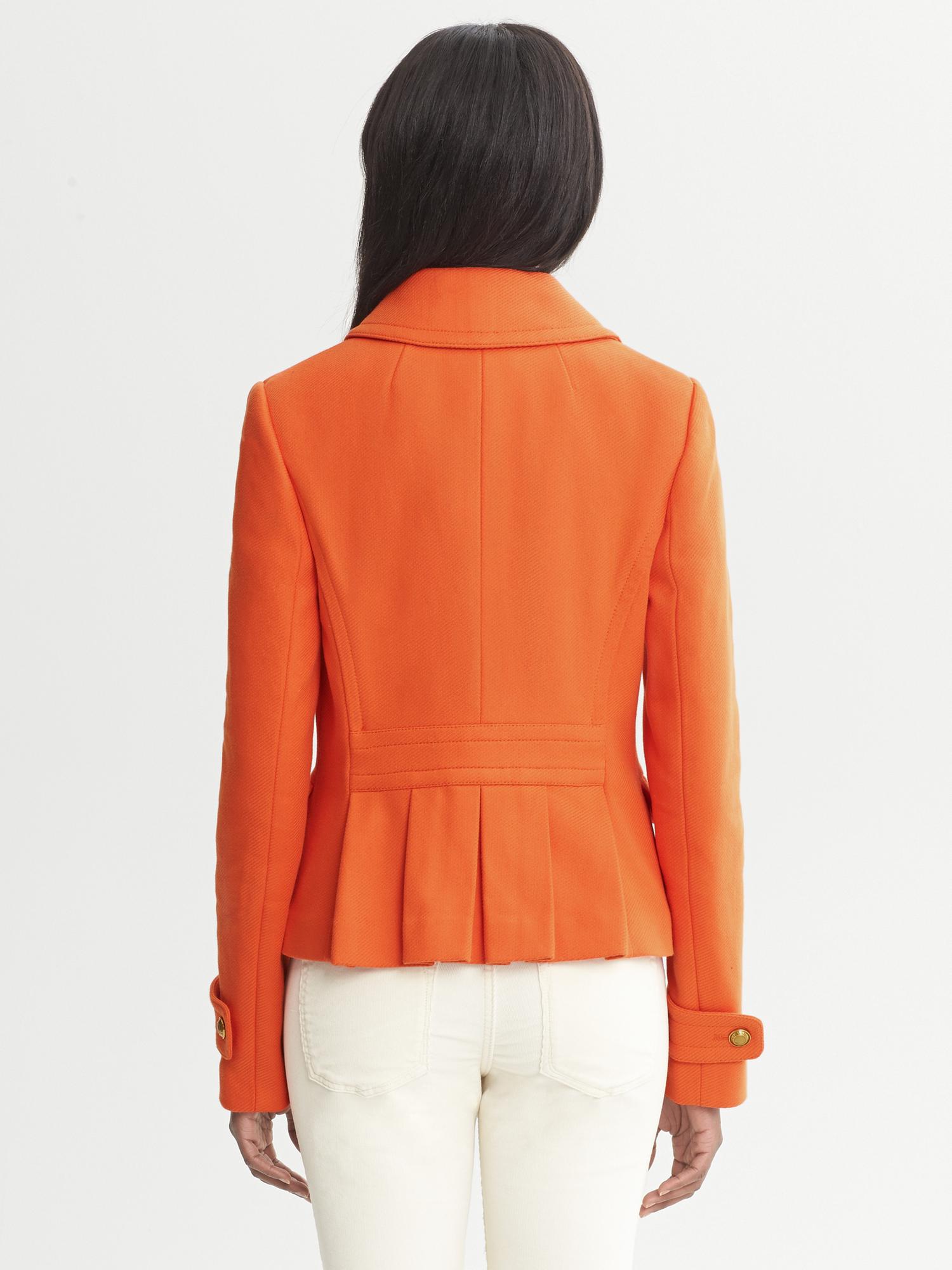 Cropped Double-Breasted Jacket | Banana Republic