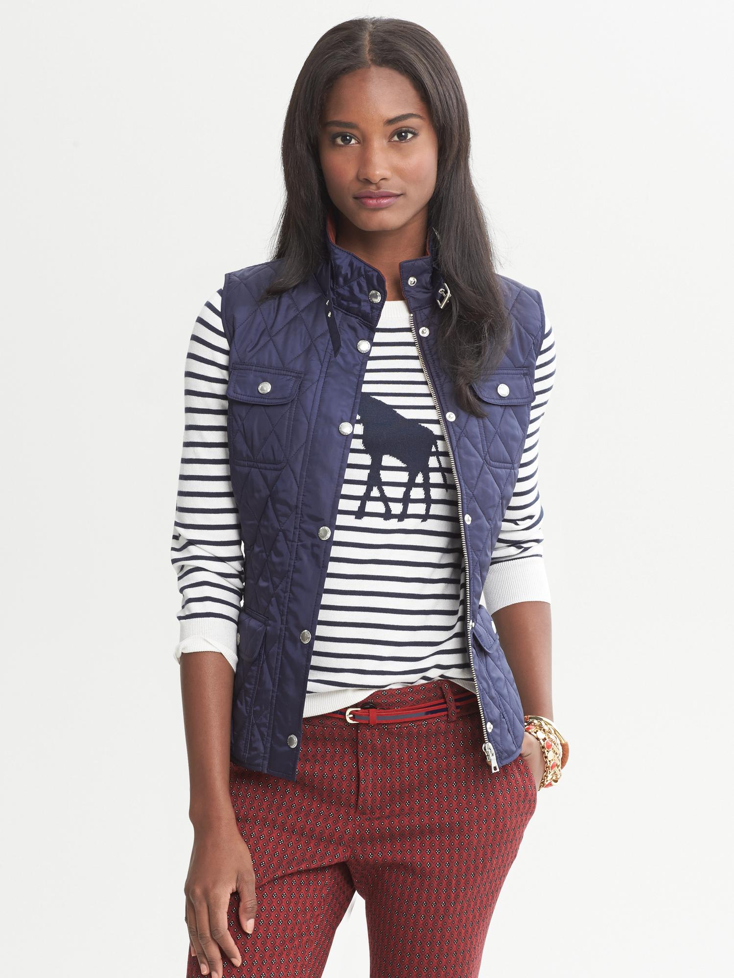 Quilted Vest | Banana Republic