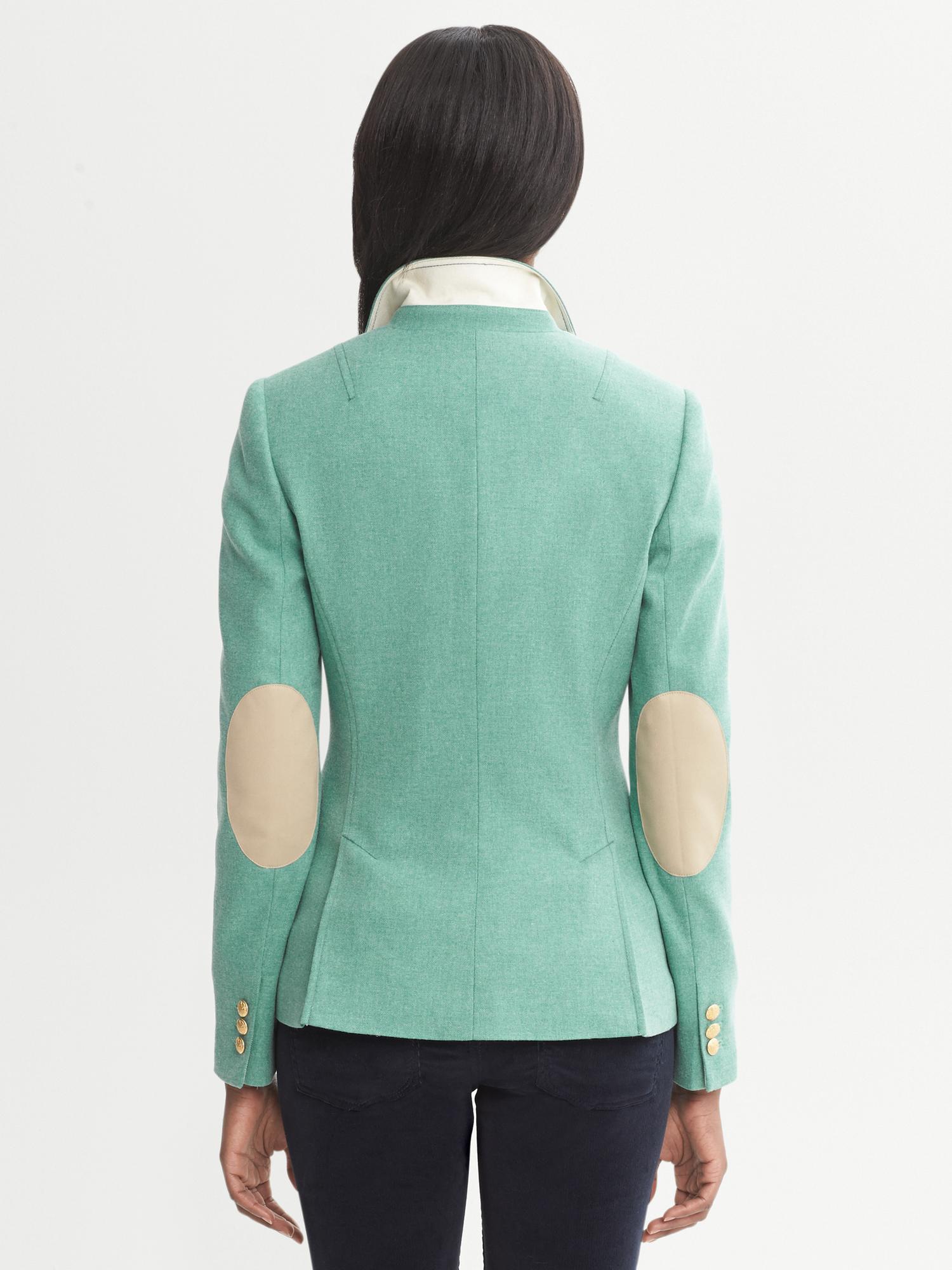 Teal Hacking Jacket | Banana Republic
