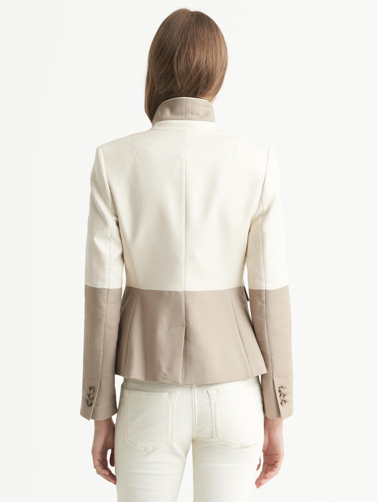 Colorblock Blazer | Banana Republic