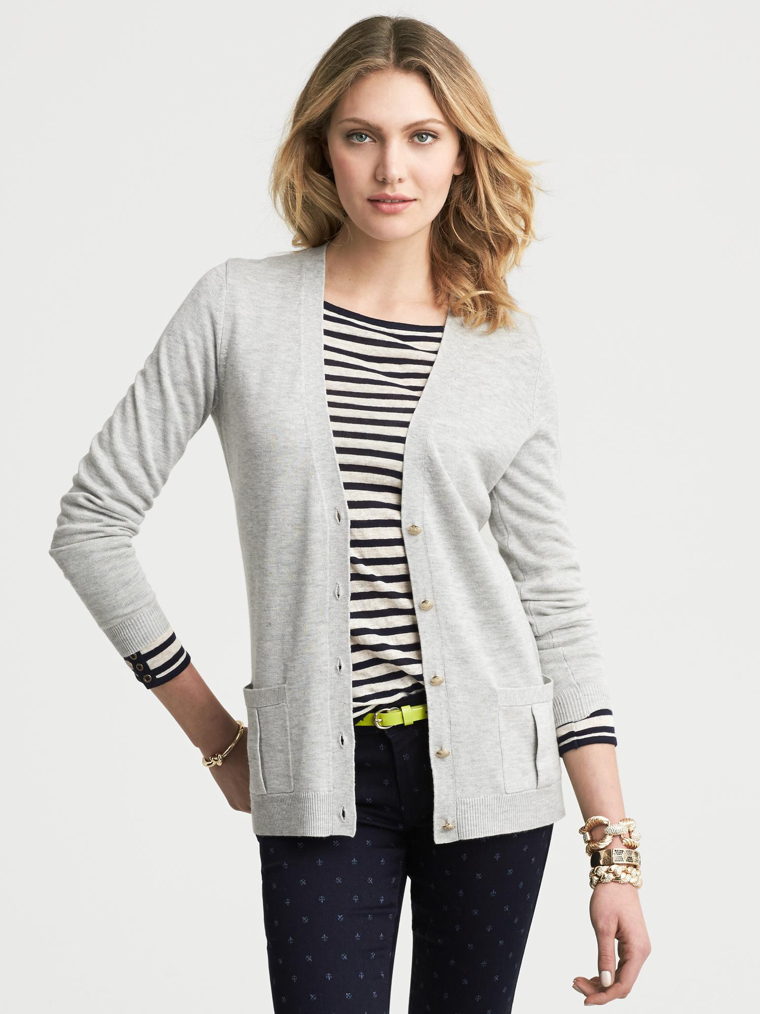 Military Cardigan | Banana Republic