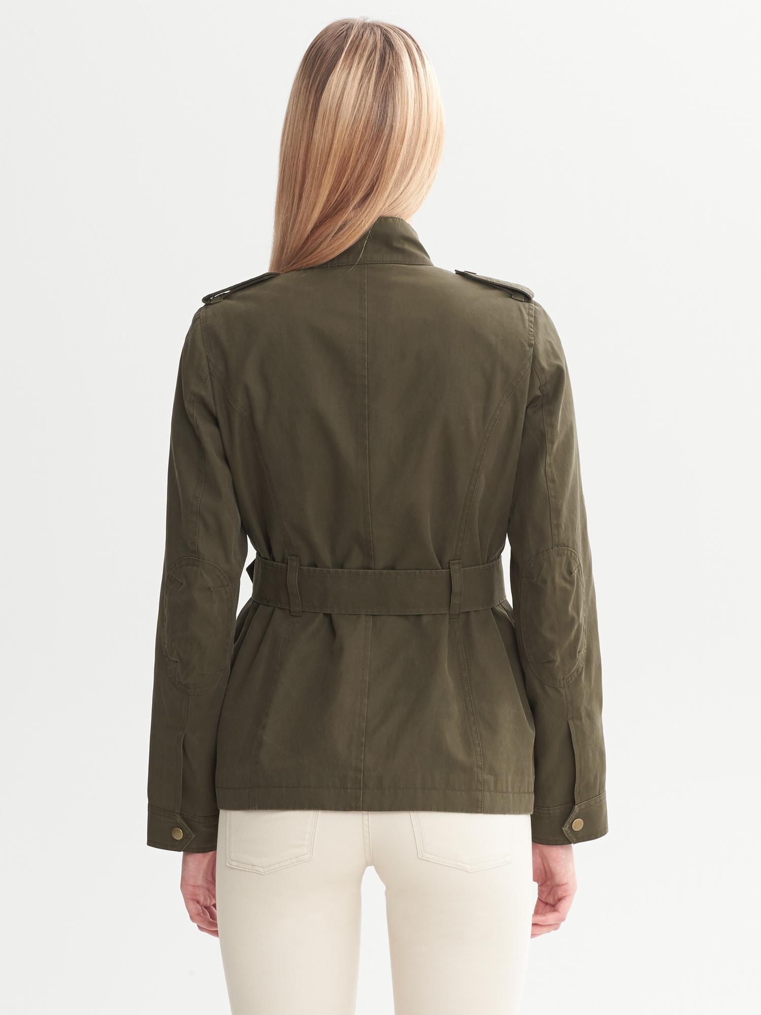 Green Utility Jacket | Banana Republic