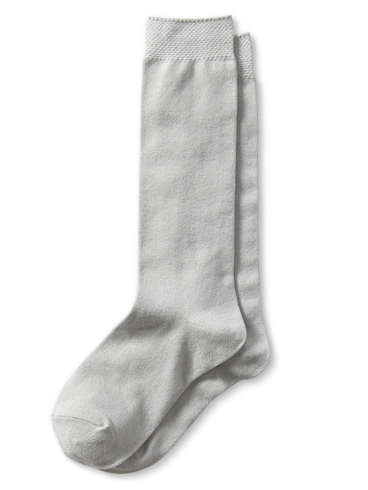 Metallic Boot Sock | Banana Republic