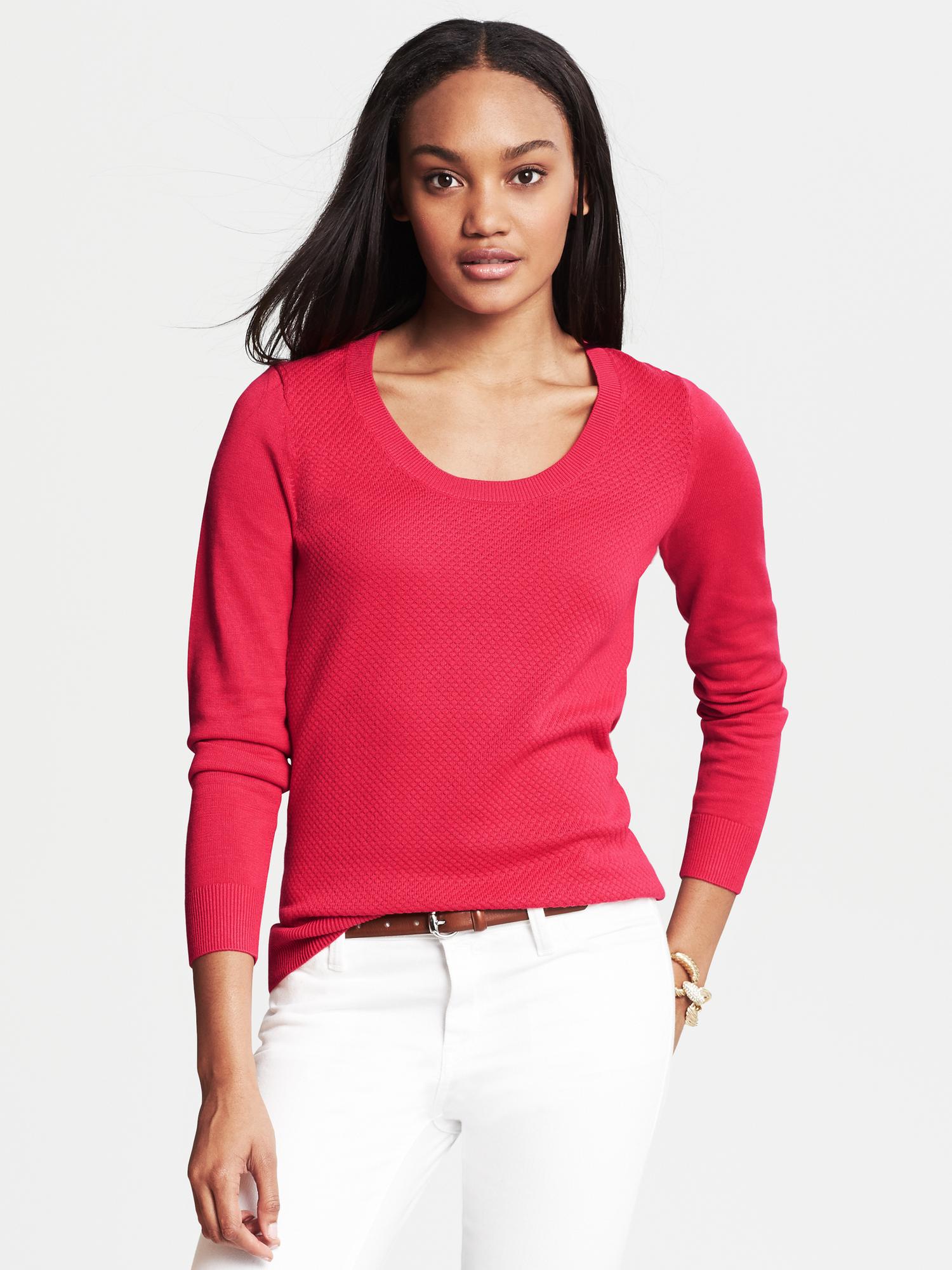 Shell Stitch Pullover | Banana Republic