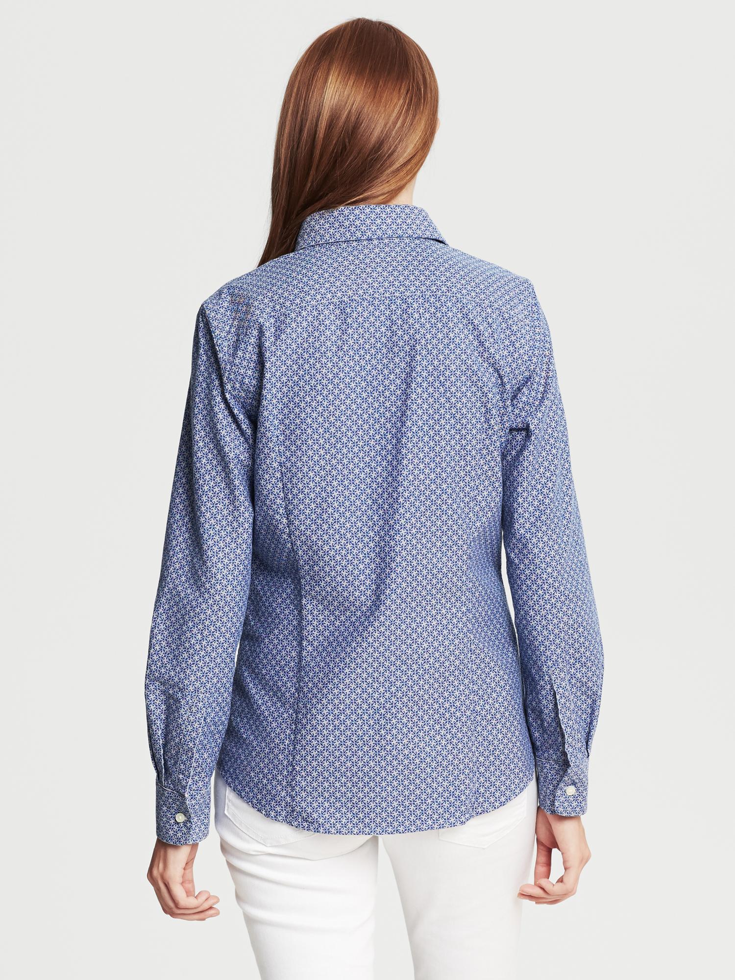 Anchor Print Shirt | Banana Republic