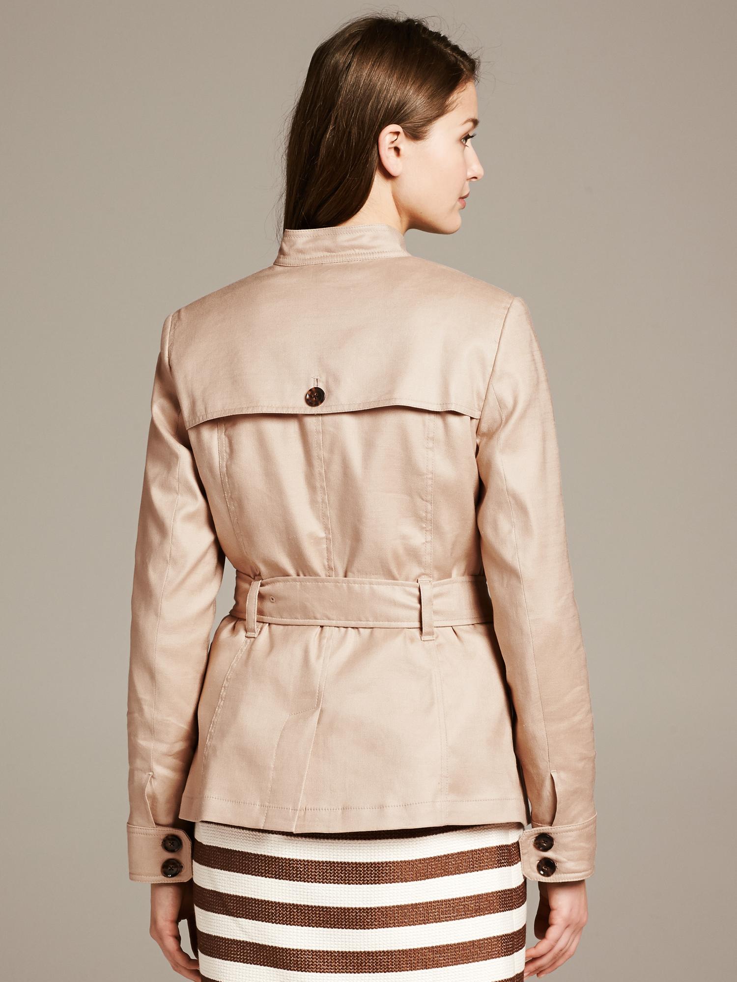 Heritage Belted Safari Jacket | Banana Republic