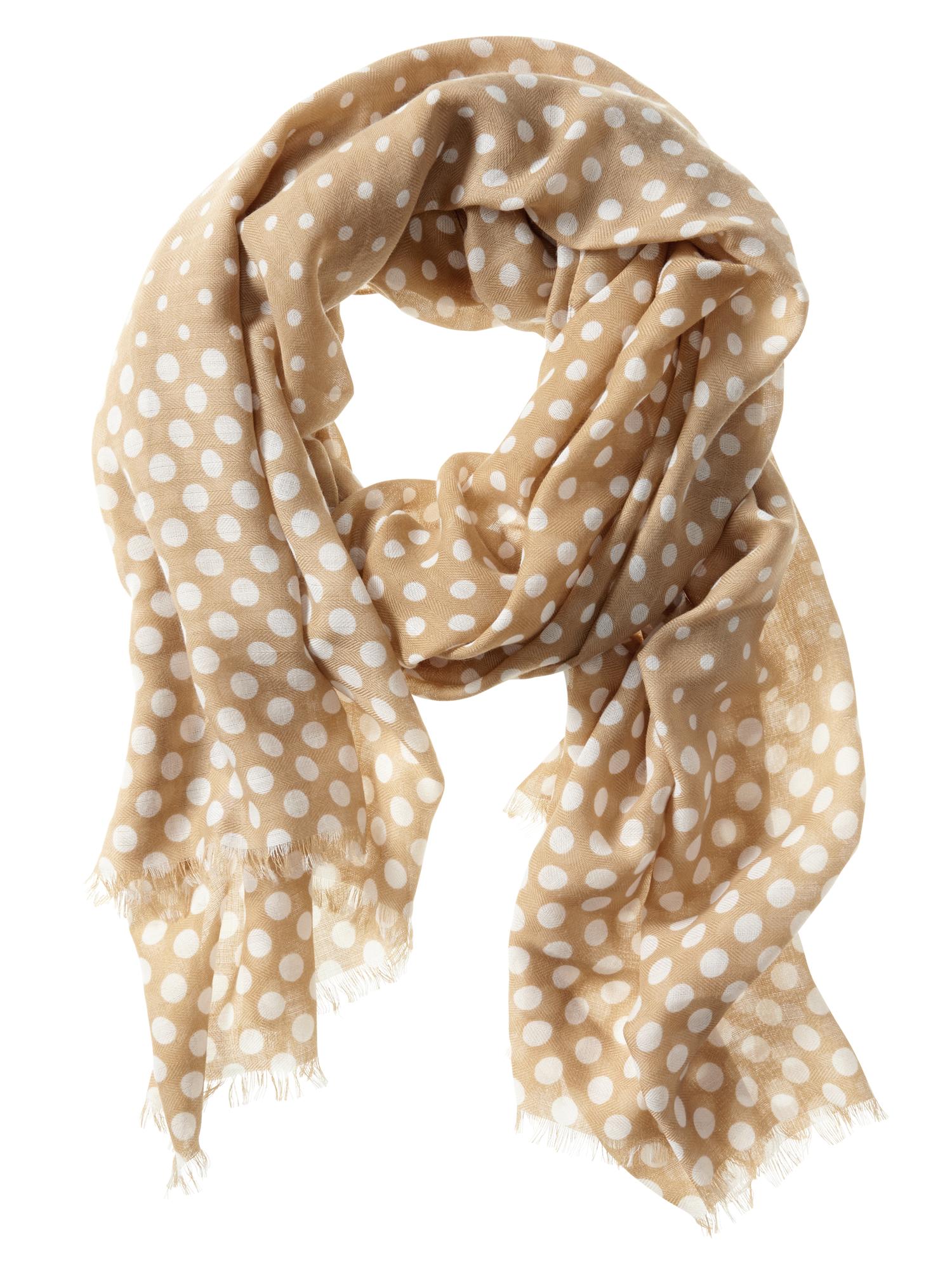 Ombre Dot Scarf | Banana Republic