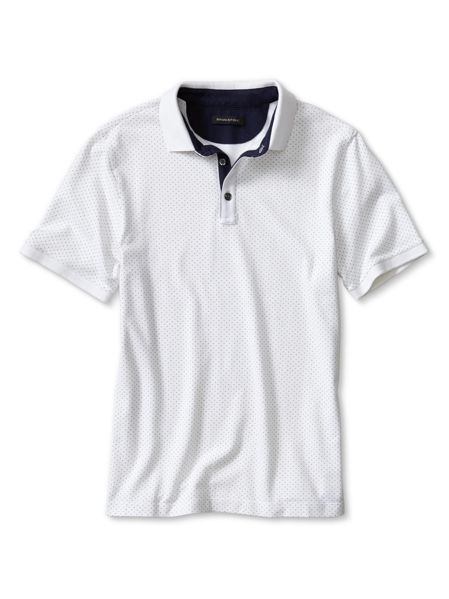 Pin-Dot Polo | Banana Republic