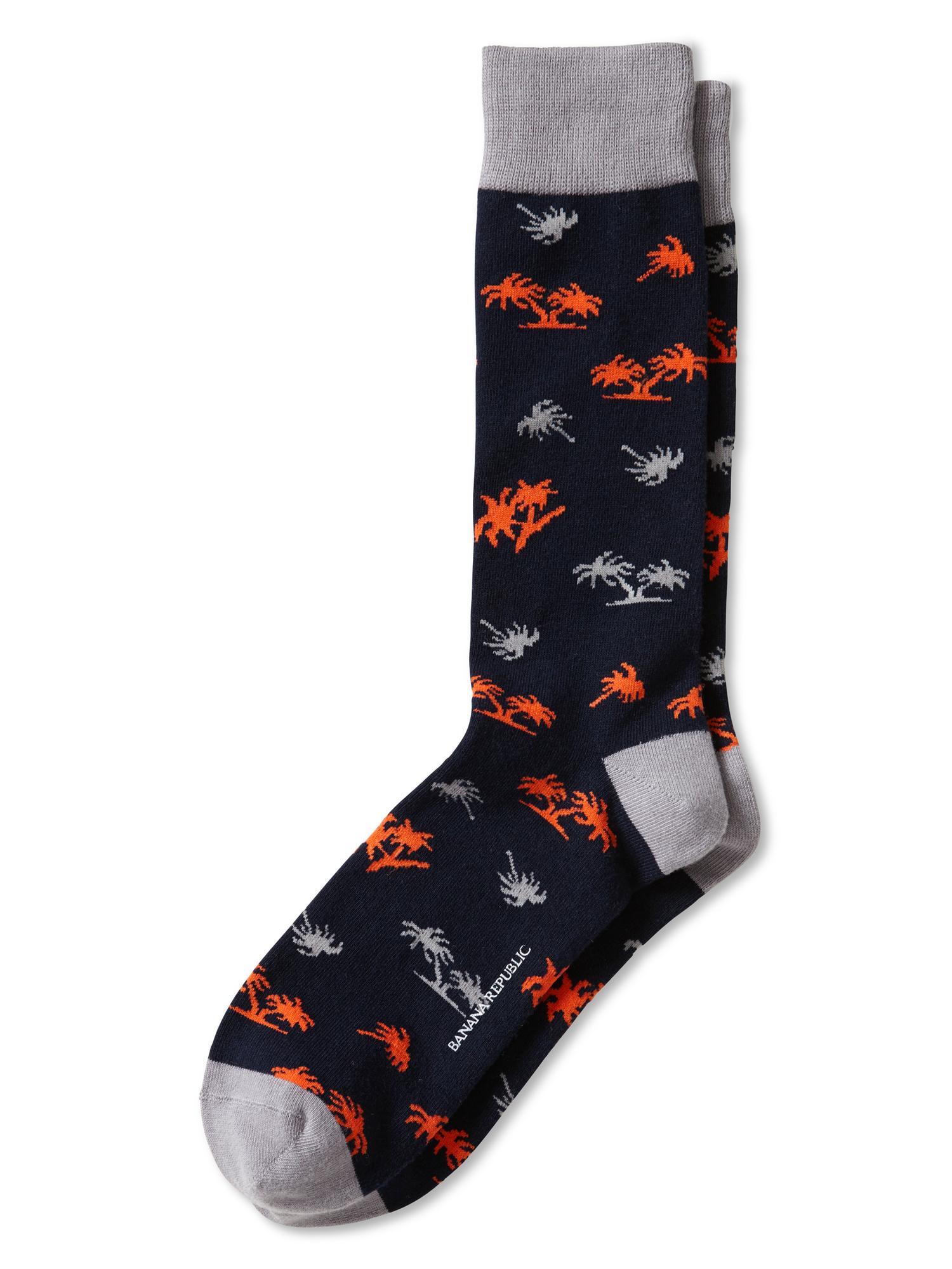 Palm Tree Sock | Banana Republic