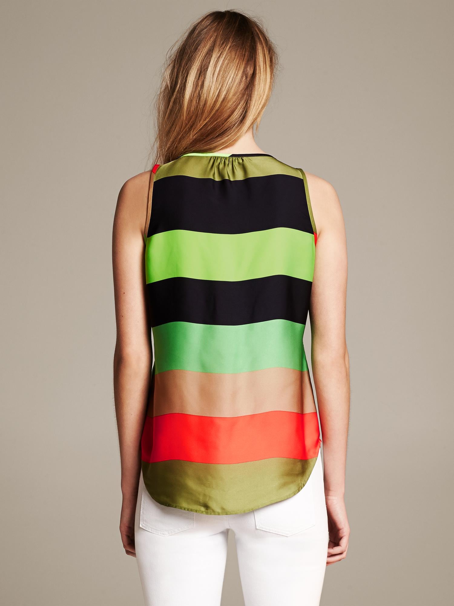 Bold-Stripe Tank | Banana Republic
