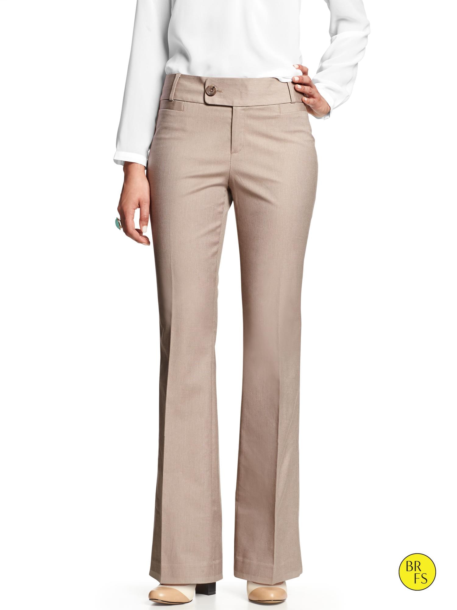 Factory Jackson-Fit Flared Pant | Banana Republic