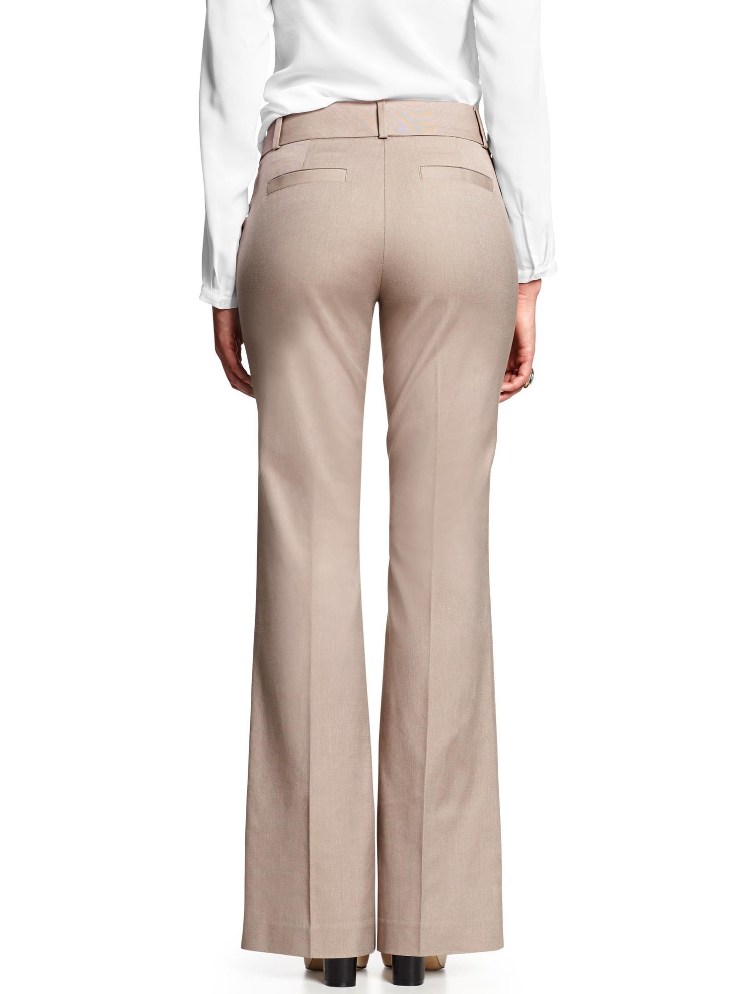 Factory Jackson-Fit Flared Pant | Banana Republic