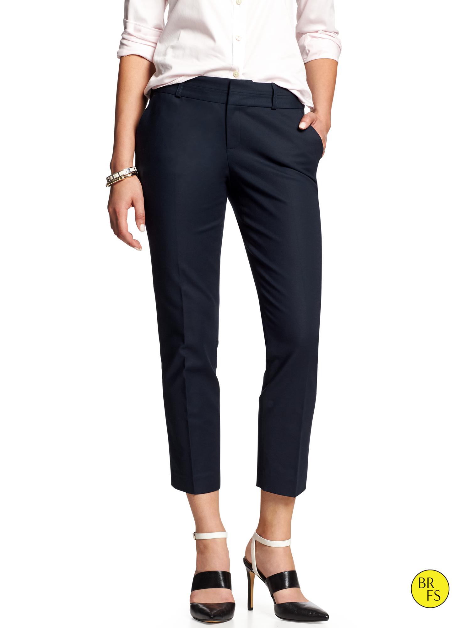Factory Martin-Fit Sleek Crop | Banana Republic