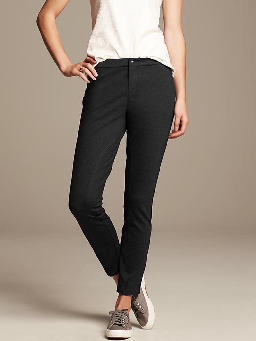 Seamed Ponte Pant | Banana Republic