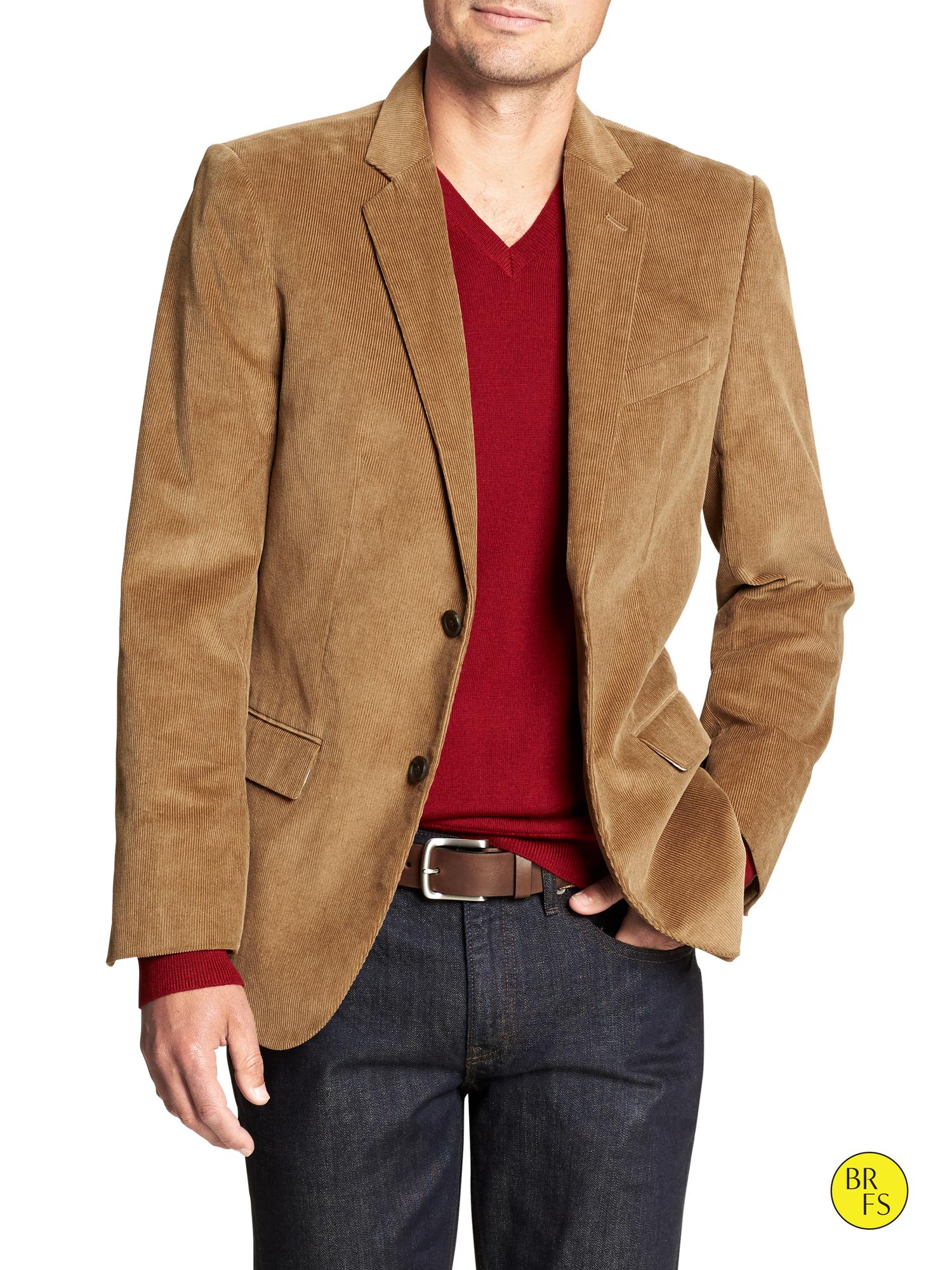 Factory Cord Blazer | Banana Republic