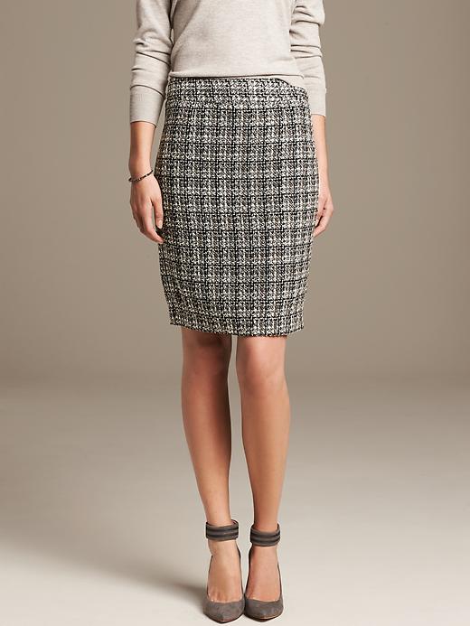 Tweed Pencil Skirt | Banana Republic