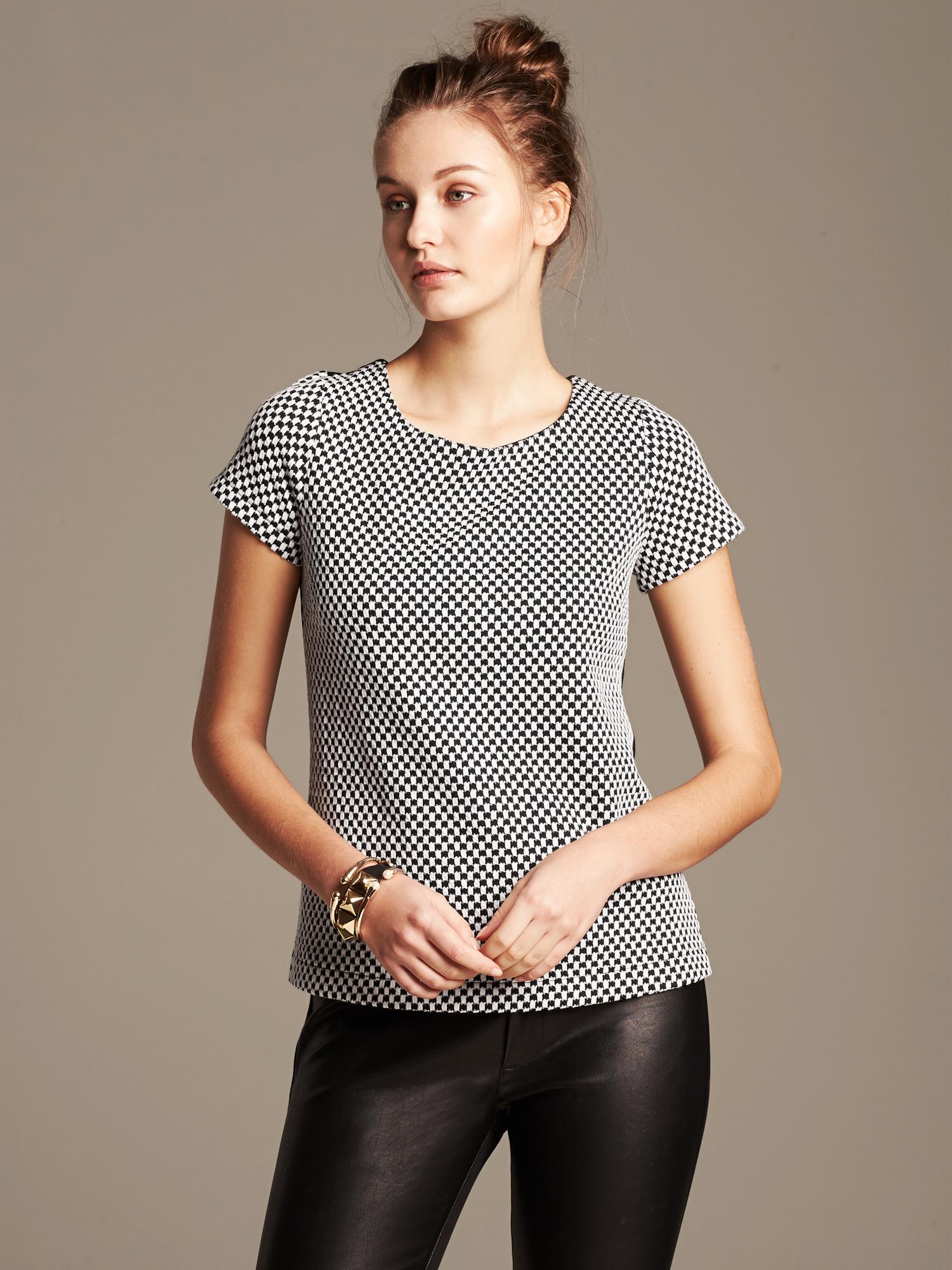 Checkered Top | Banana Republic