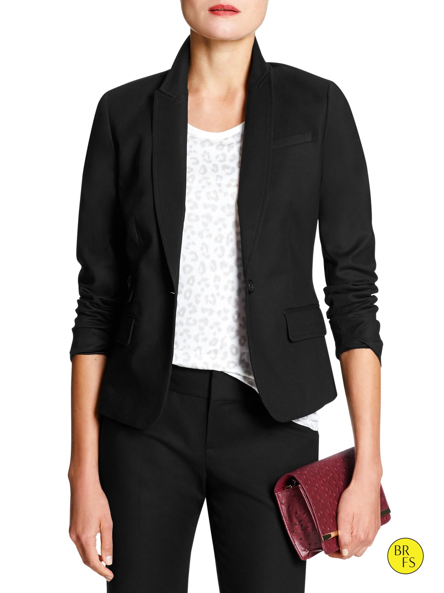 Factory Sleek Blazer | Banana Republic