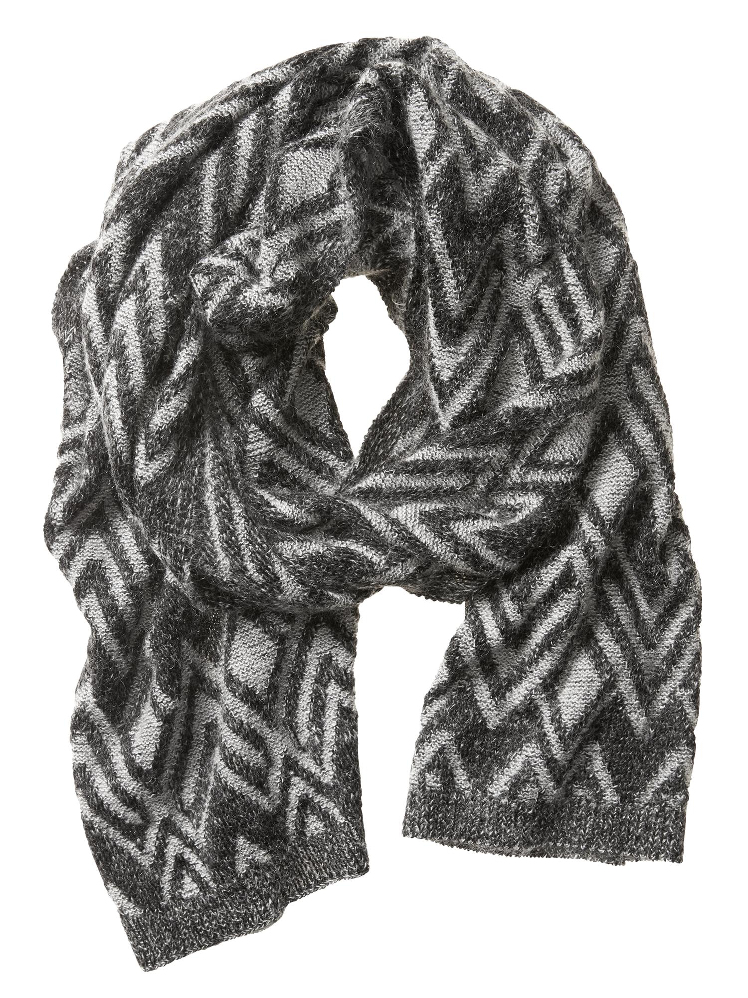 Diamond Knit Scarf | Banana Republic