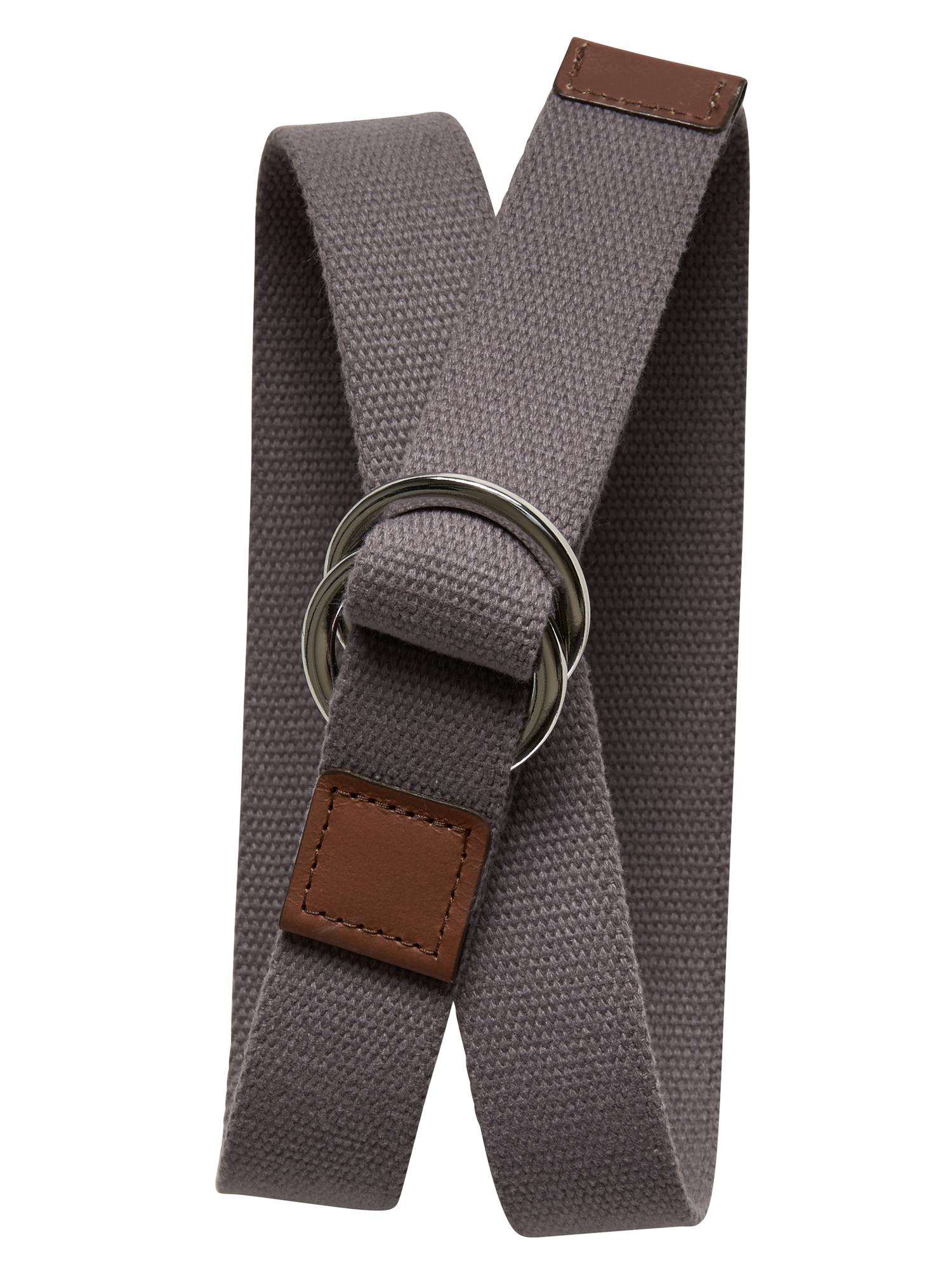 Cotton O-Ring Belt | Banana Republic