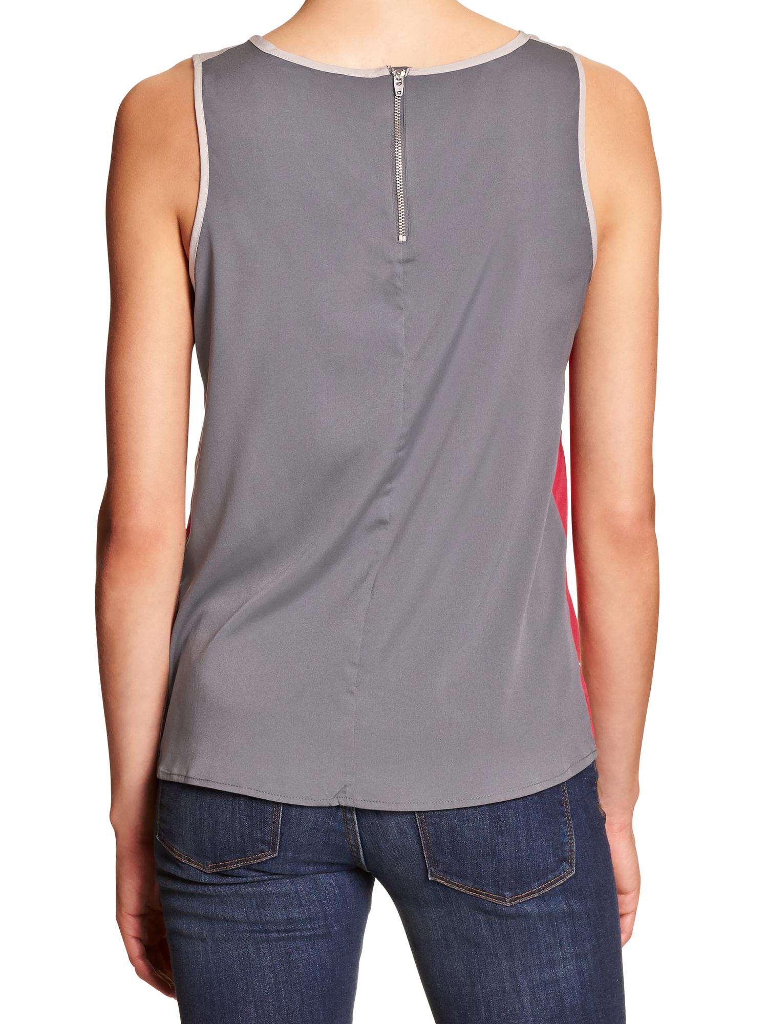 Factory Colorblock Zip-Back Popover | Banana Republic