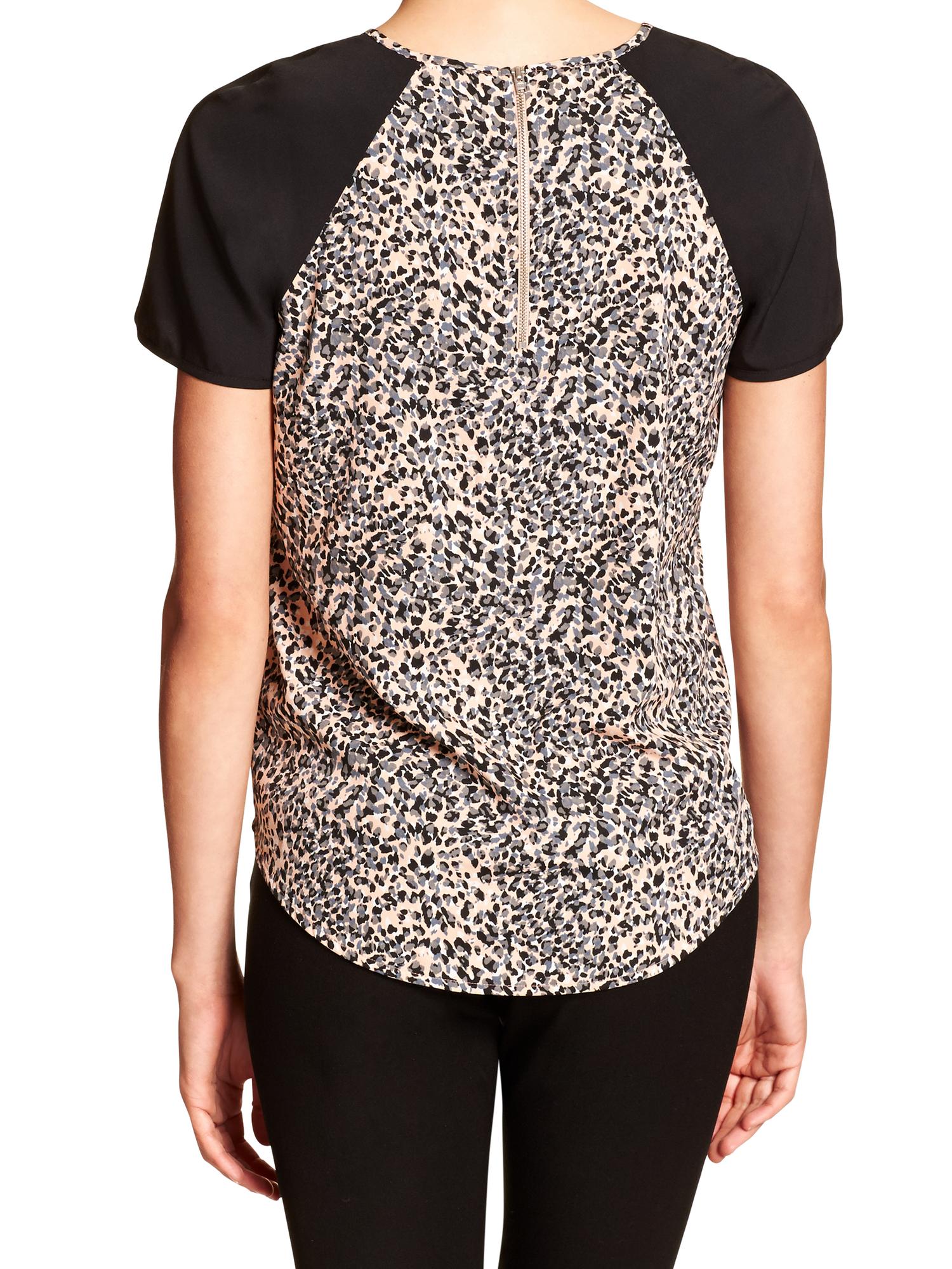 Factory Raglan Top | Banana Republic