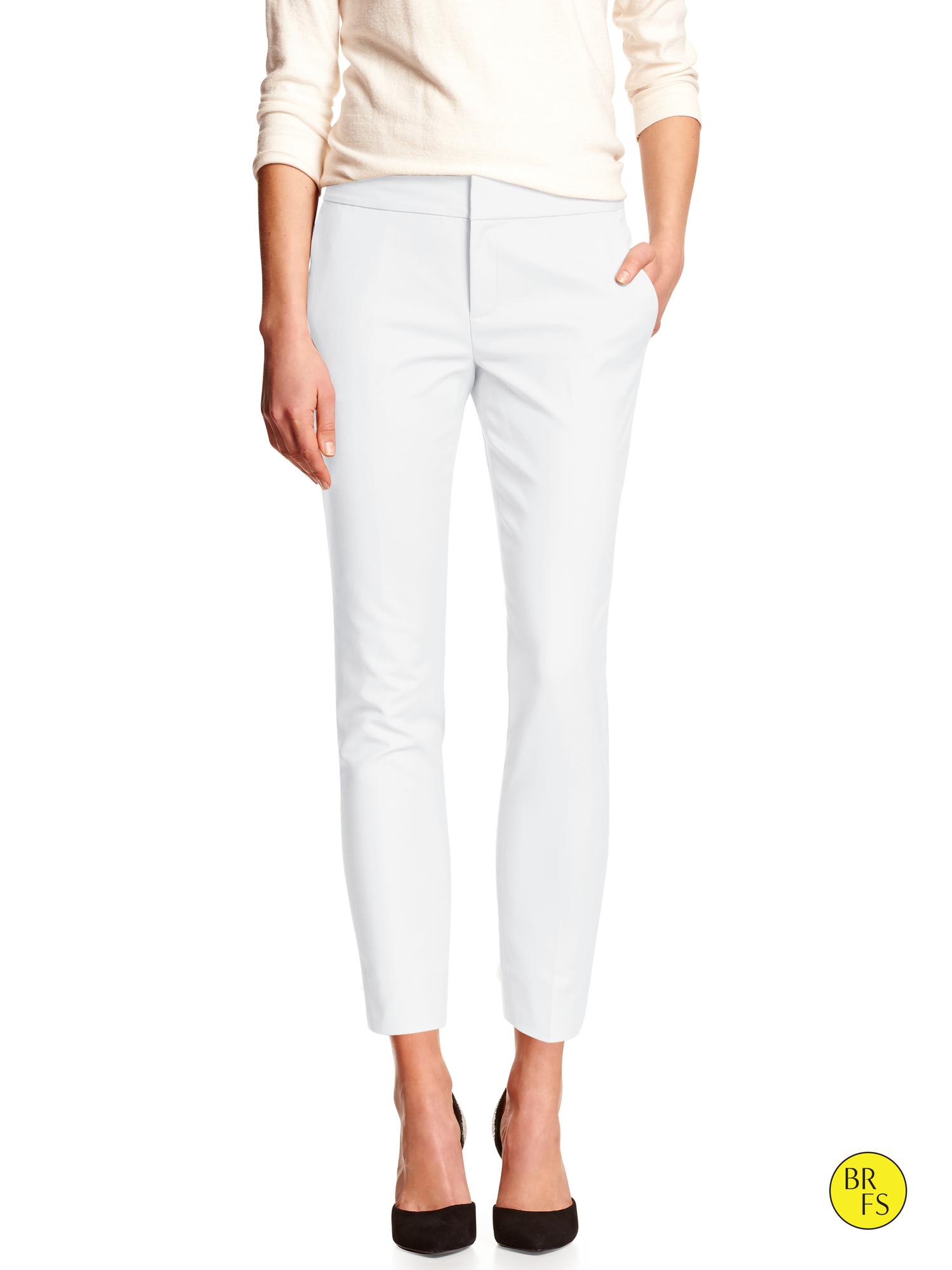 Factory Hampton-Fit Sleek Crop | Banana Republic