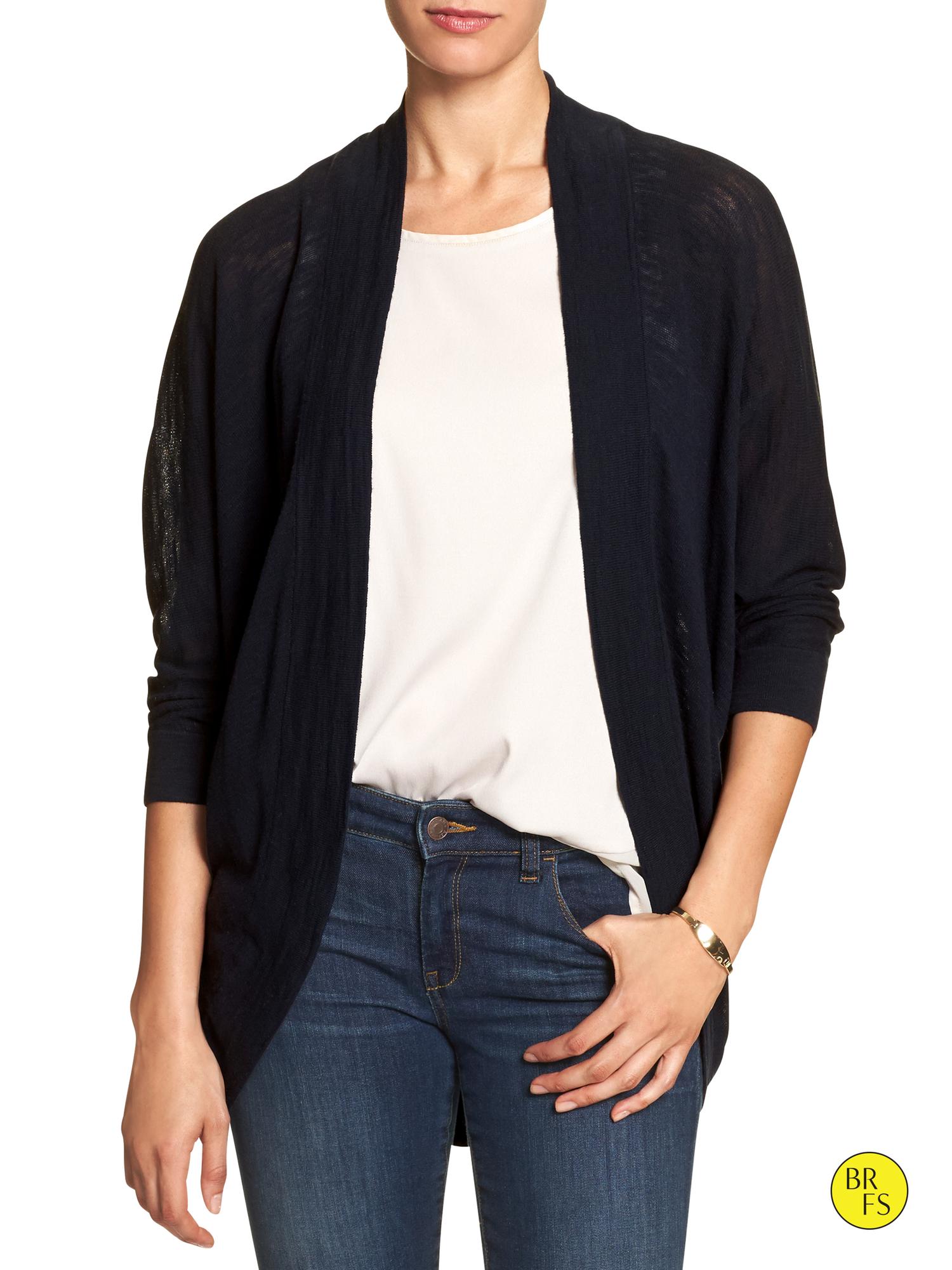 Factory Hi-Lo Cocoon Cardigan | Banana Republic