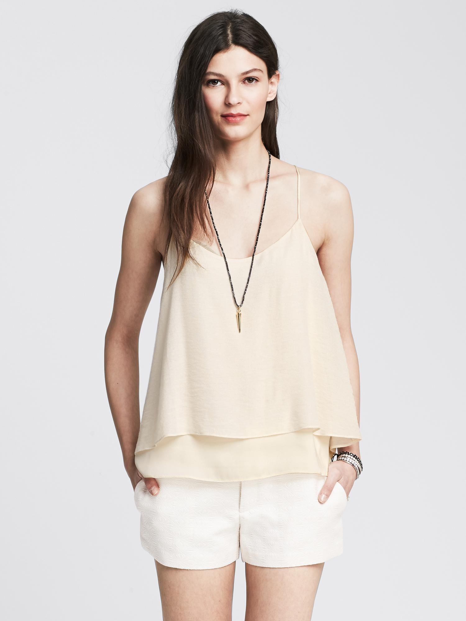 Double-Layer Cami | Banana Republic