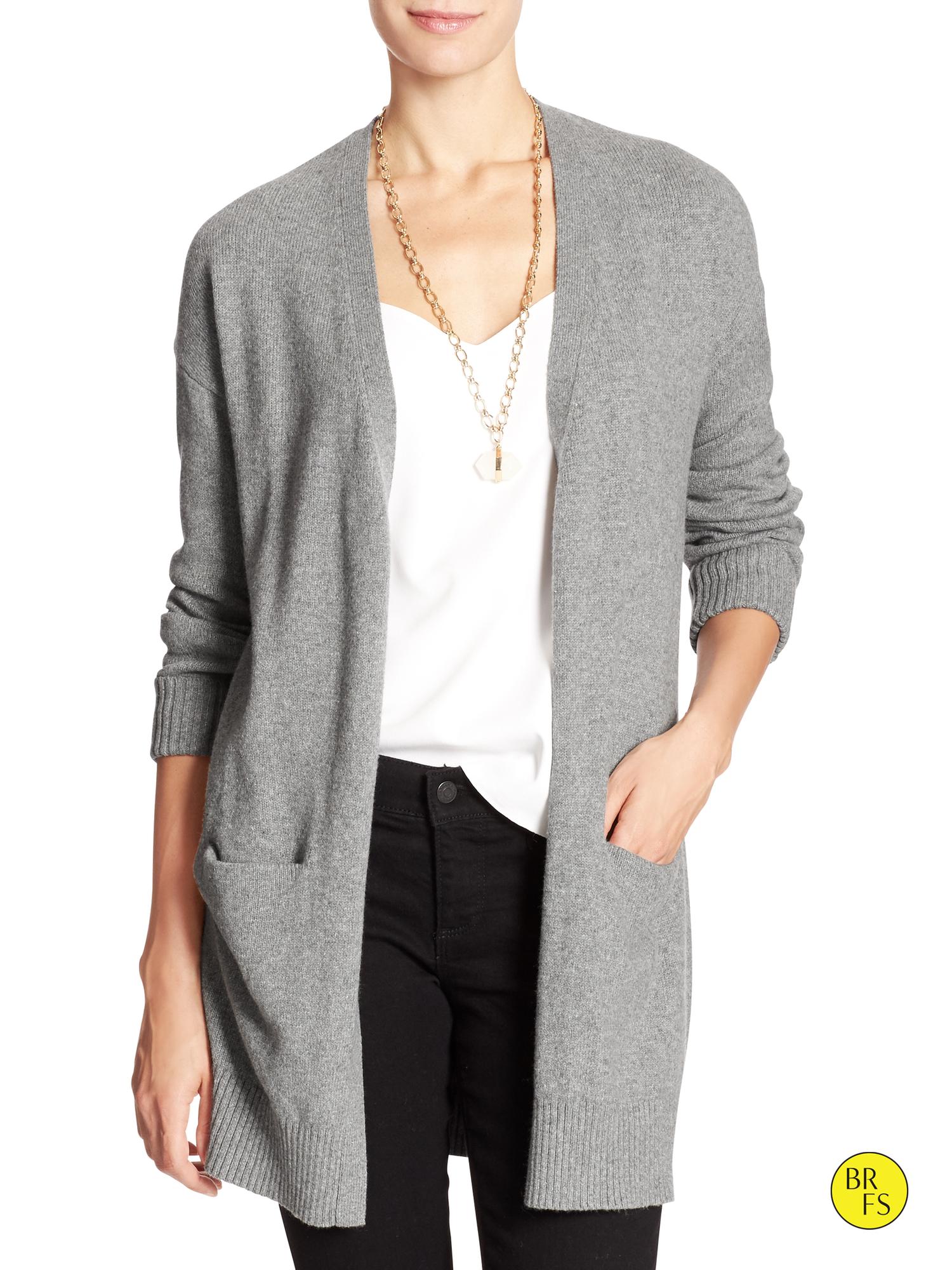 Factory Long Cardigan | Banana Republic