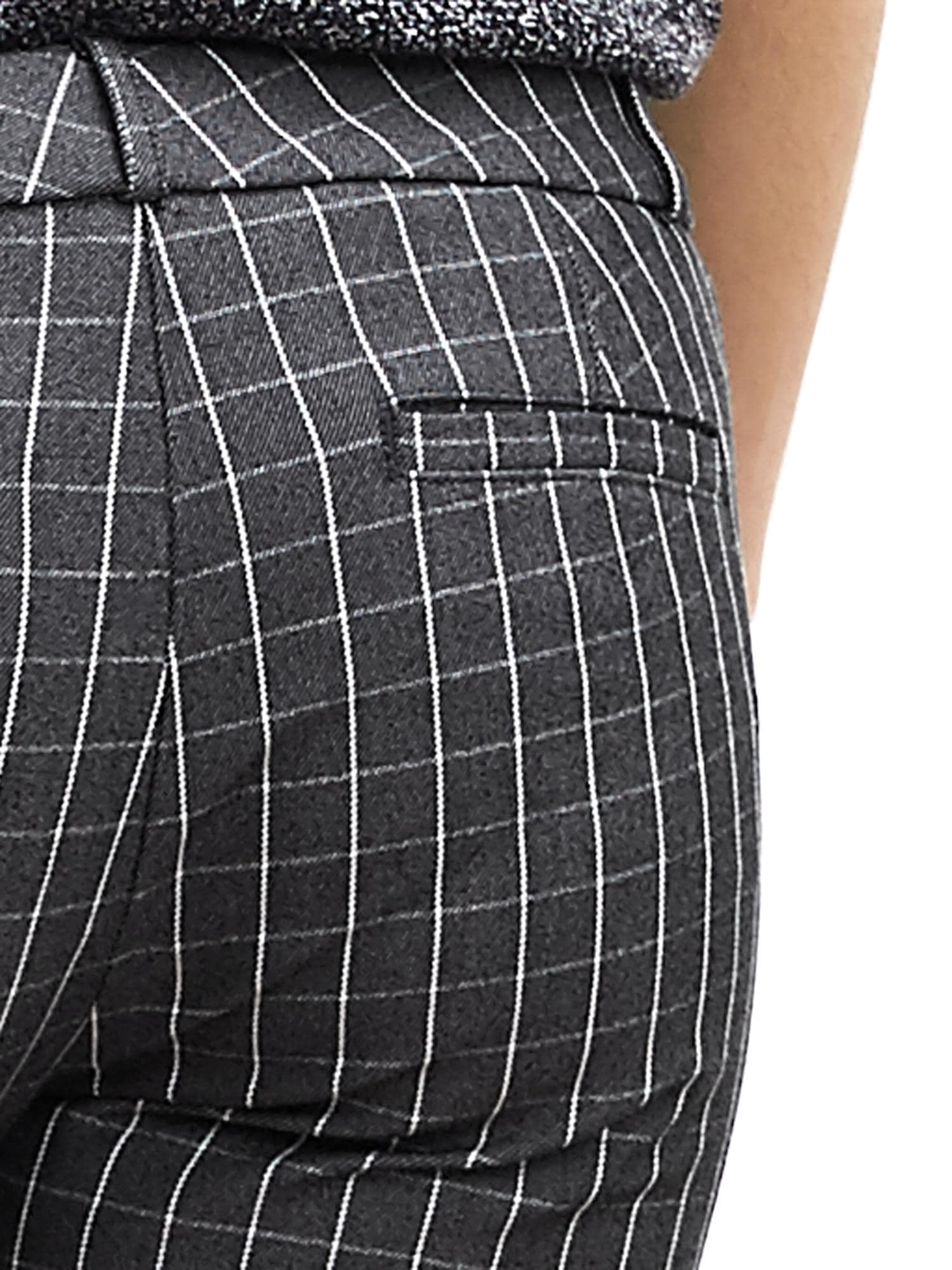 Sloan-Fit Windowpane Slim Ankle Pant | Banana Republic