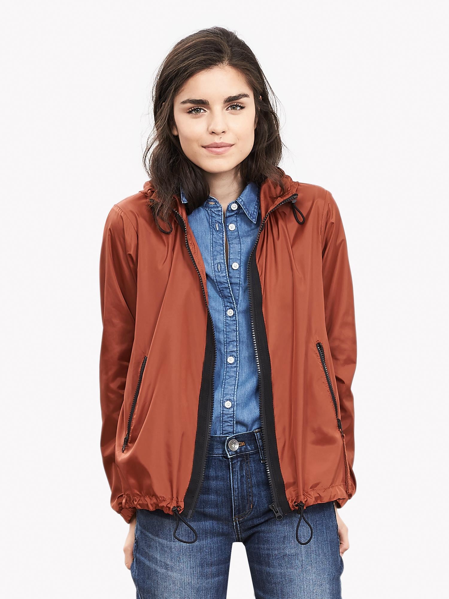 Rust Packable Jacket | Banana Republic