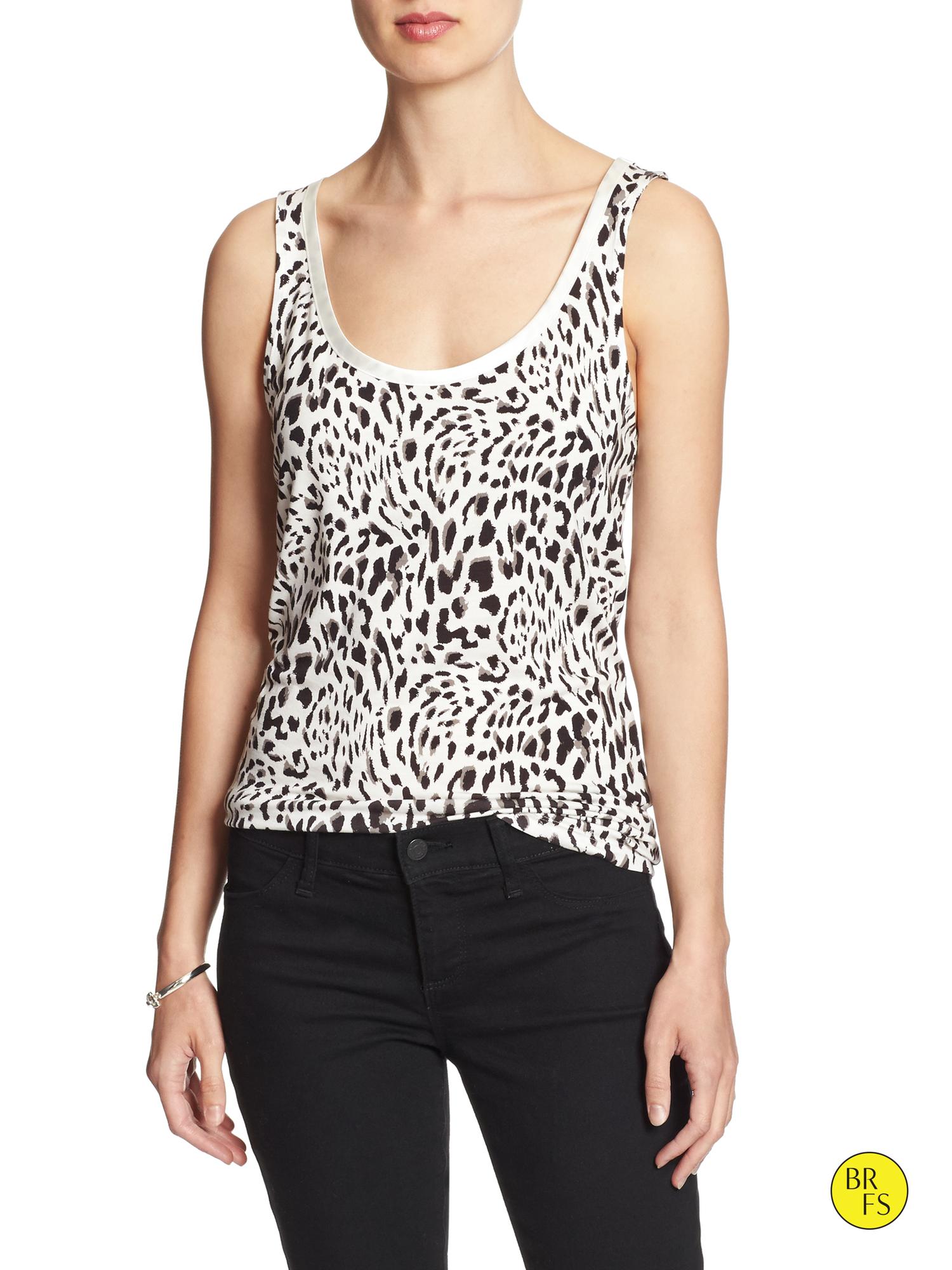 Factory Luxe-Trim Tank | Banana Republic