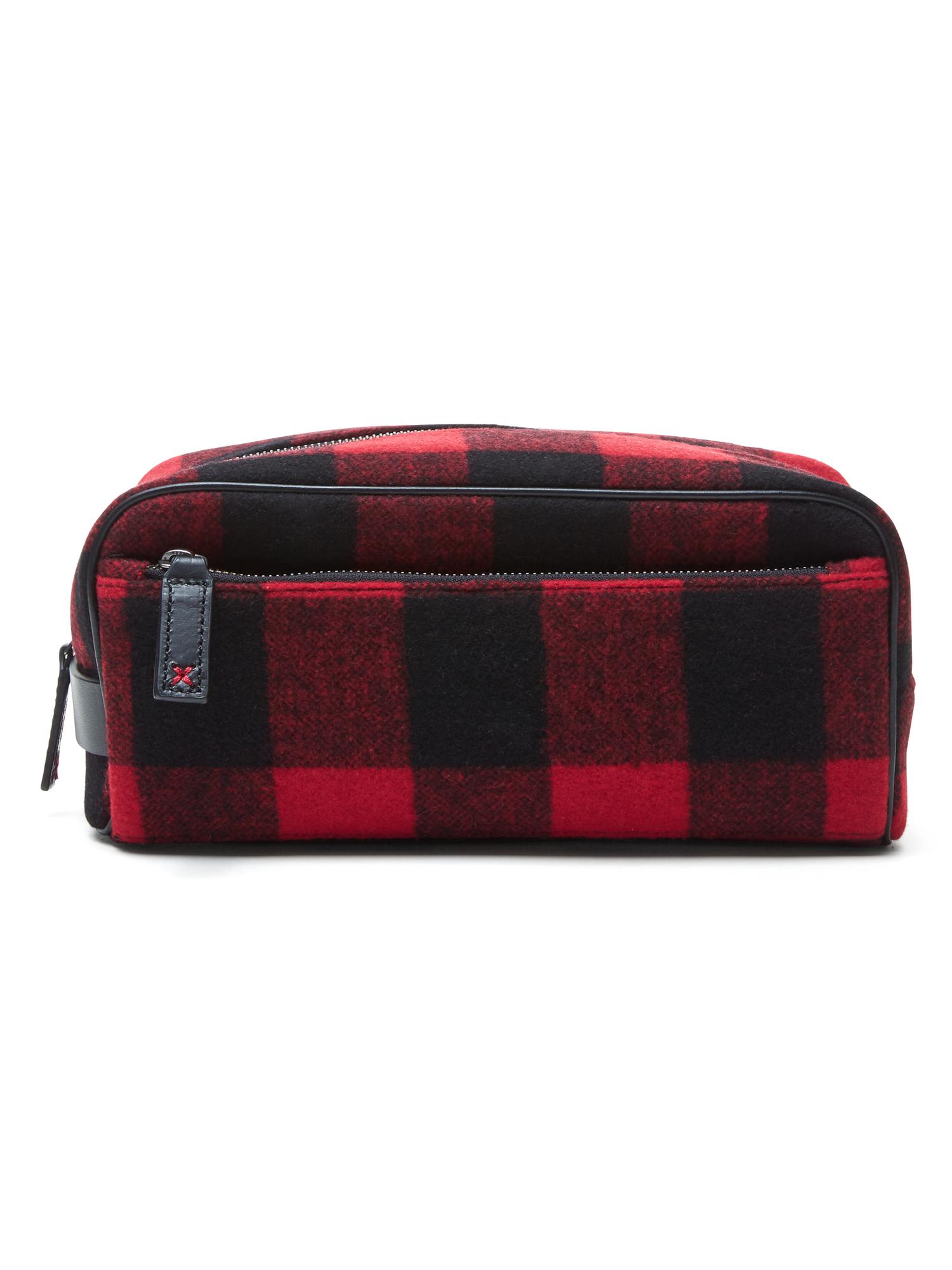 Buffalo Check Travel Kit | Banana Republic