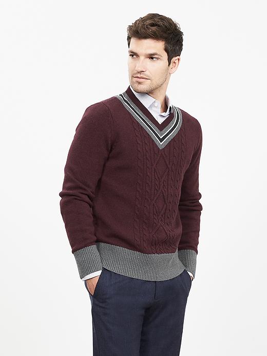 Cricket Vee Pullover | Banana Republic