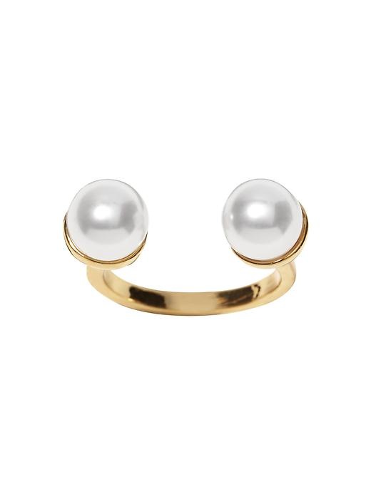 Pearl Open Ring | Banana Republic
