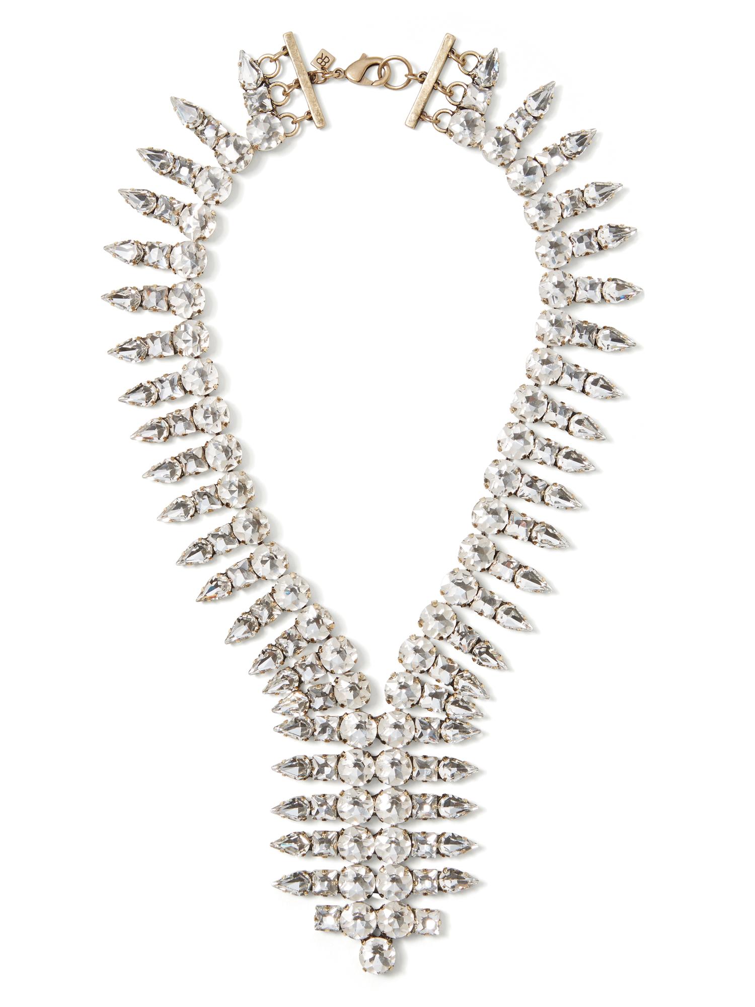 Y-Shape Stone Necklace | Banana Republic