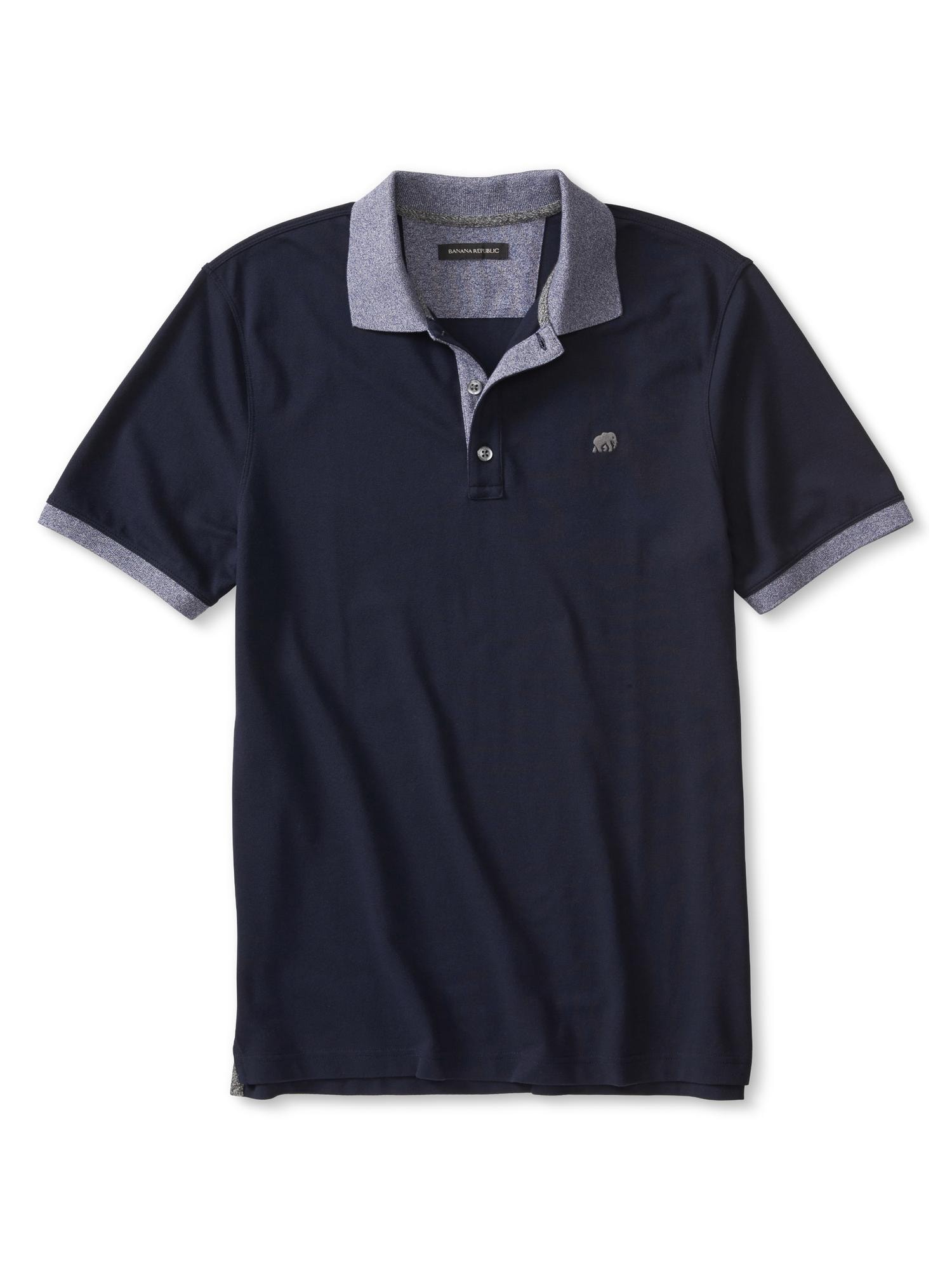 Colorblock Signature Pique Polo | Banana Republic