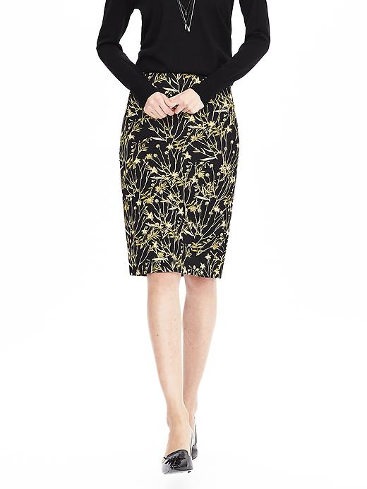 Floral Pencil Skirt | Banana Republic
