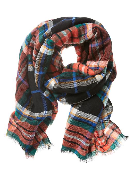 Naomi Plaid Scarf | Banana Republic