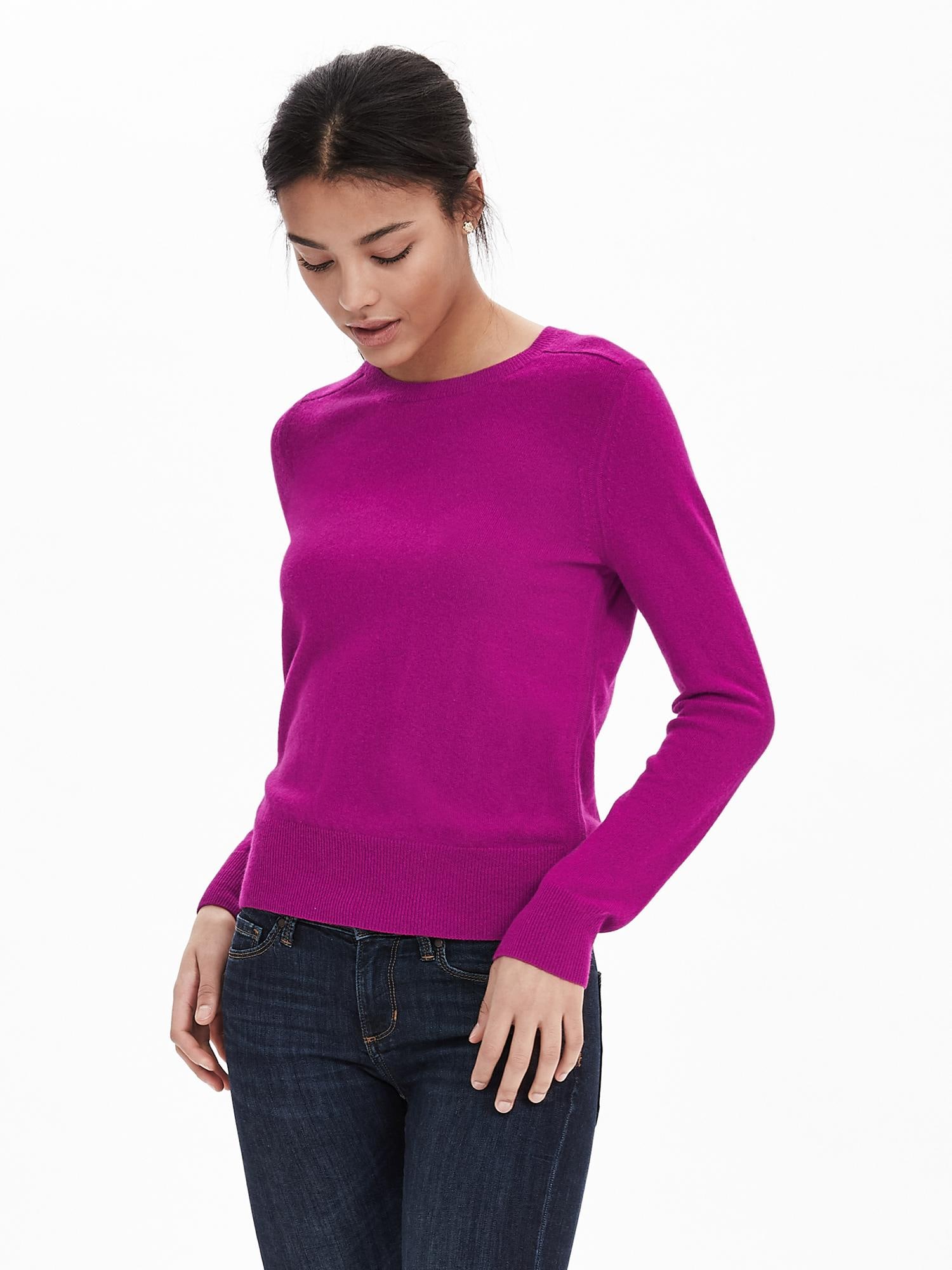 Todd & Duncan Cashmere Crew Pullover Sweater | Banana Republic